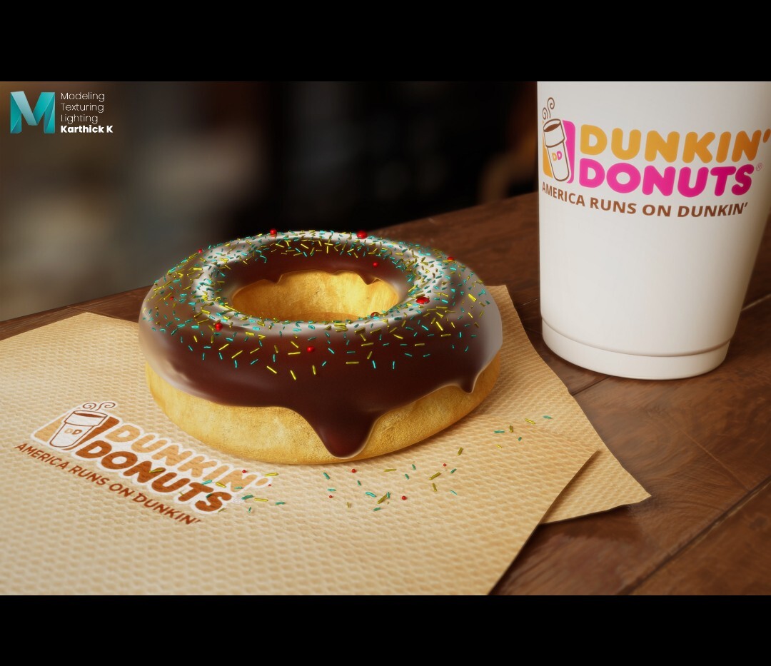 ArtStation - Doughnut (Donut)