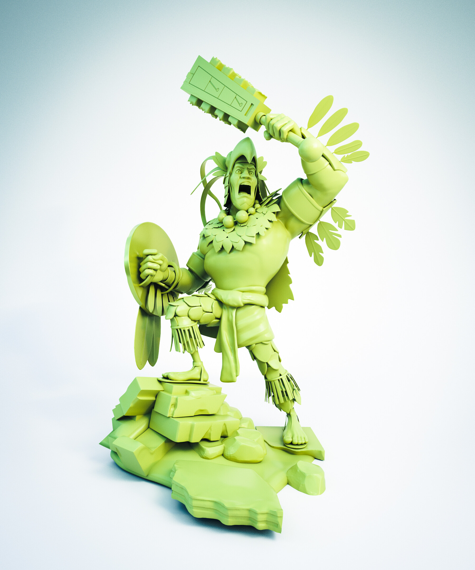 ArtStation - "Civilization iv" fan art/sculpt