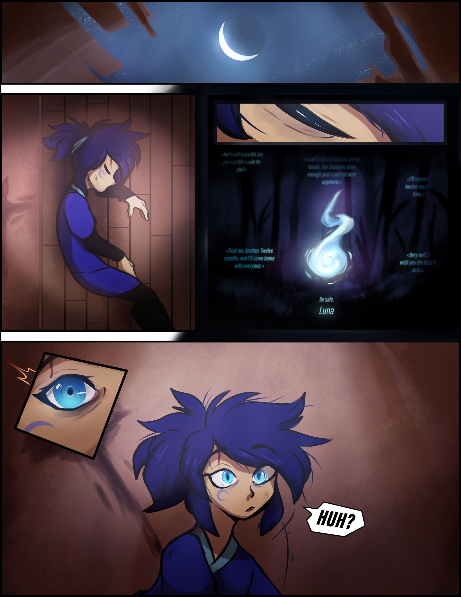 SaLeana Alexander - MoonDance- Comic Page [1-3]