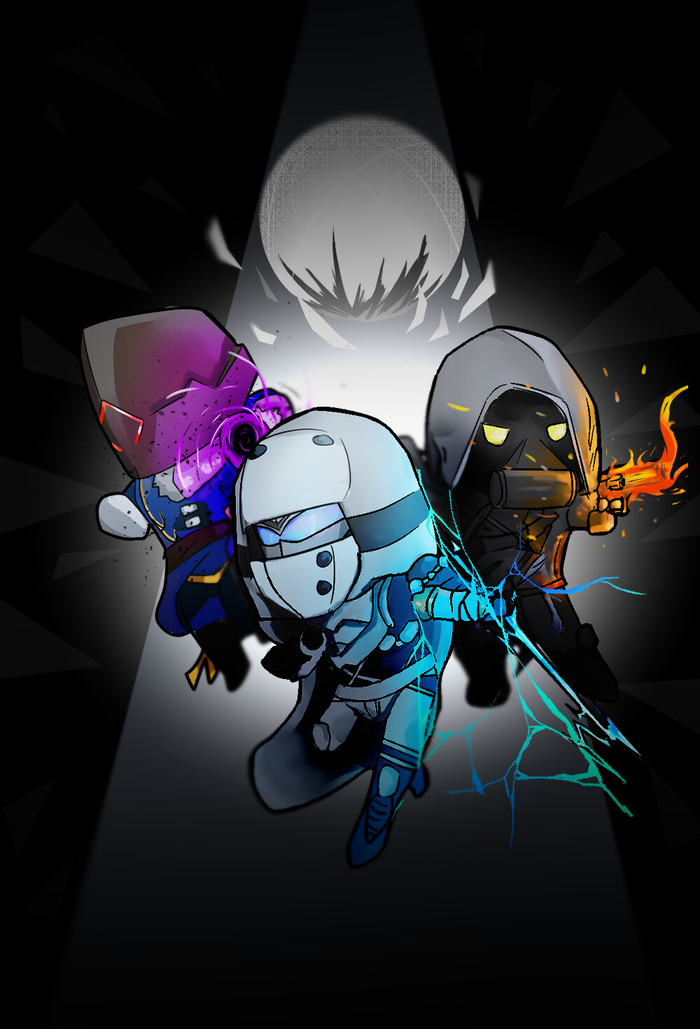 ArtStation - Destiny Guardian Multi Character wallpaper