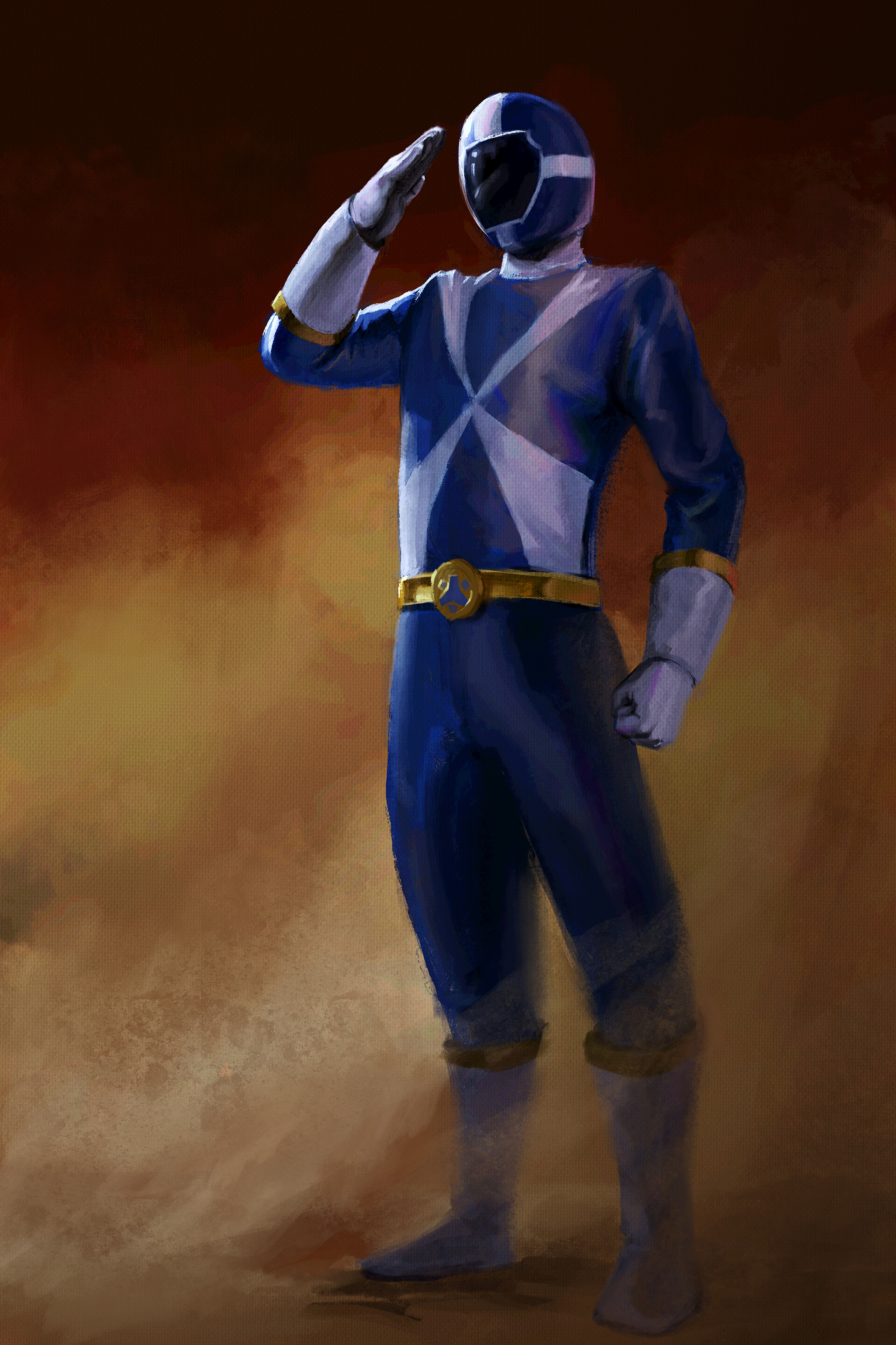 ArtStation - GO! BLUE!