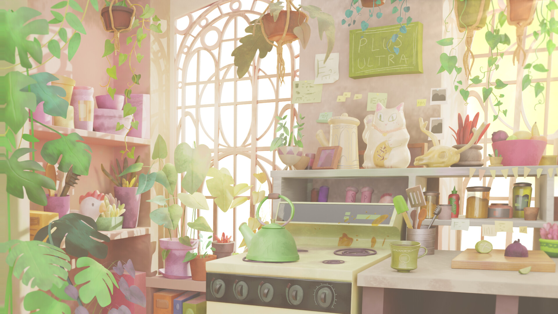 ArtStation - dream kitchen