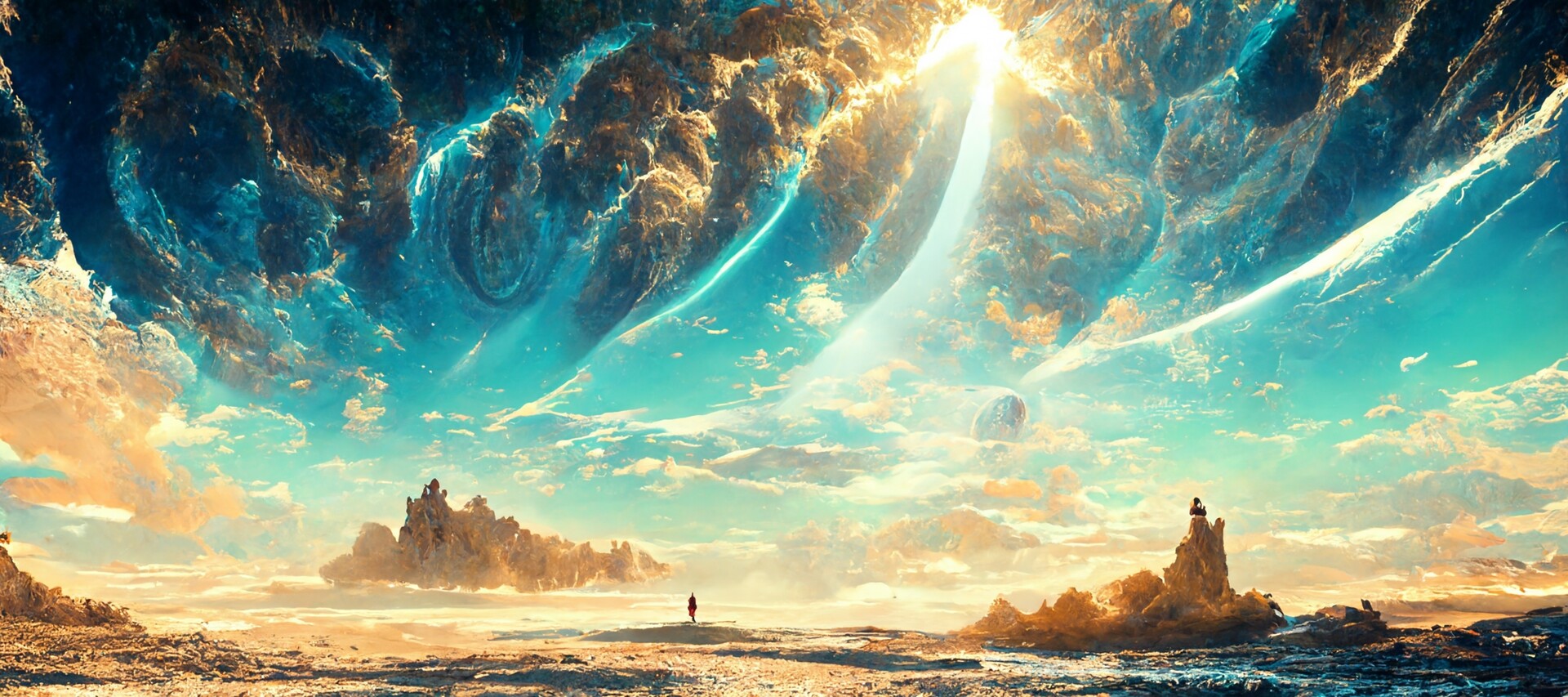 ZC - MidJourney AI Experiment - Planet Uncharted