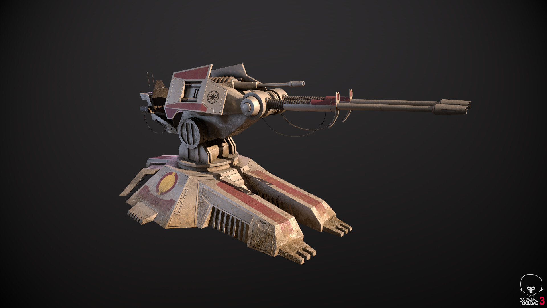 ArtStation - Clone army's Turret