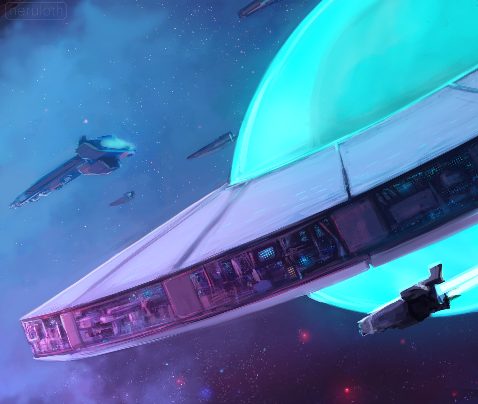 ArtStation - Space station