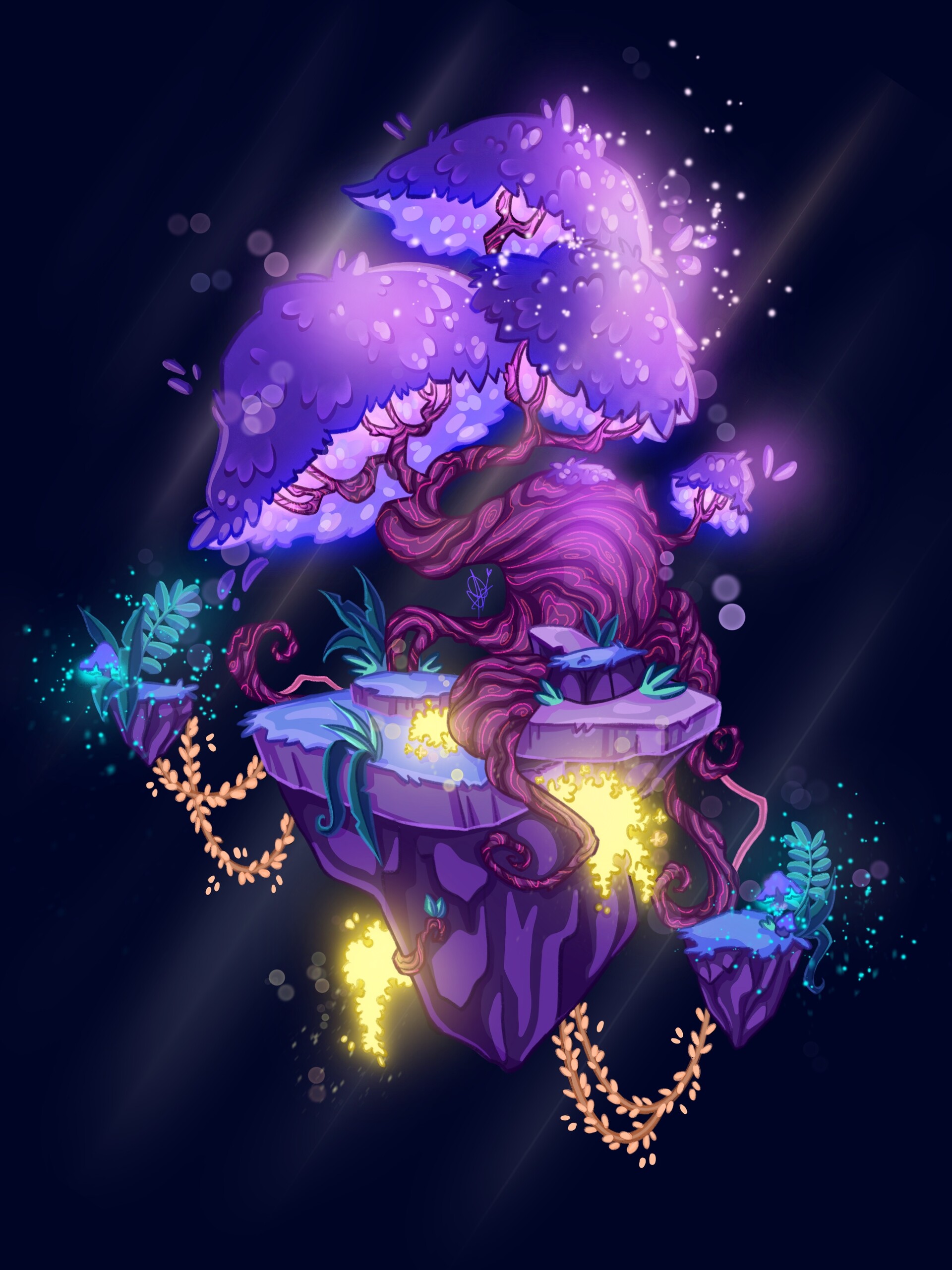 ArtStation - Magic Tree