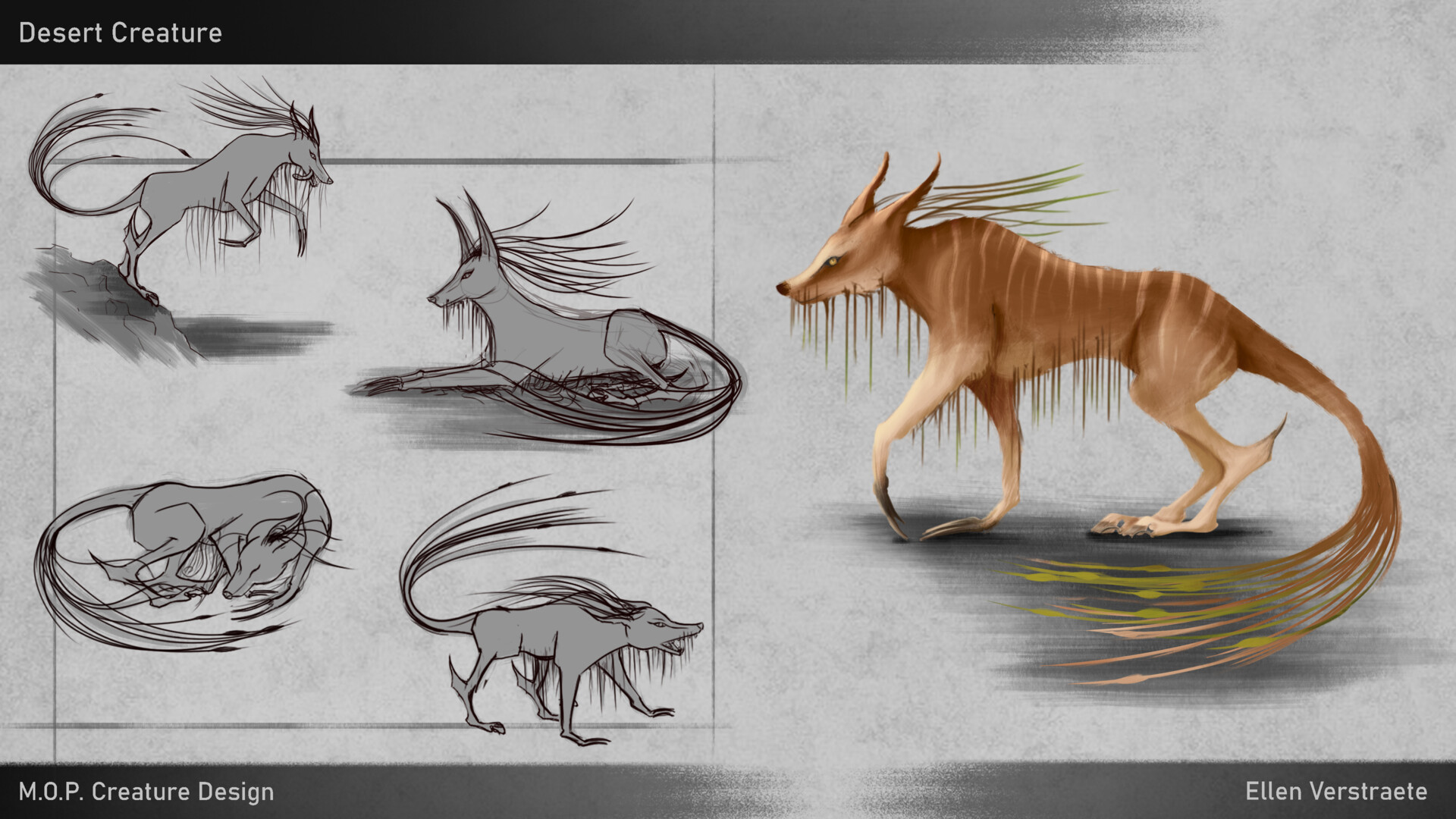 ArtStation - Desert Creature