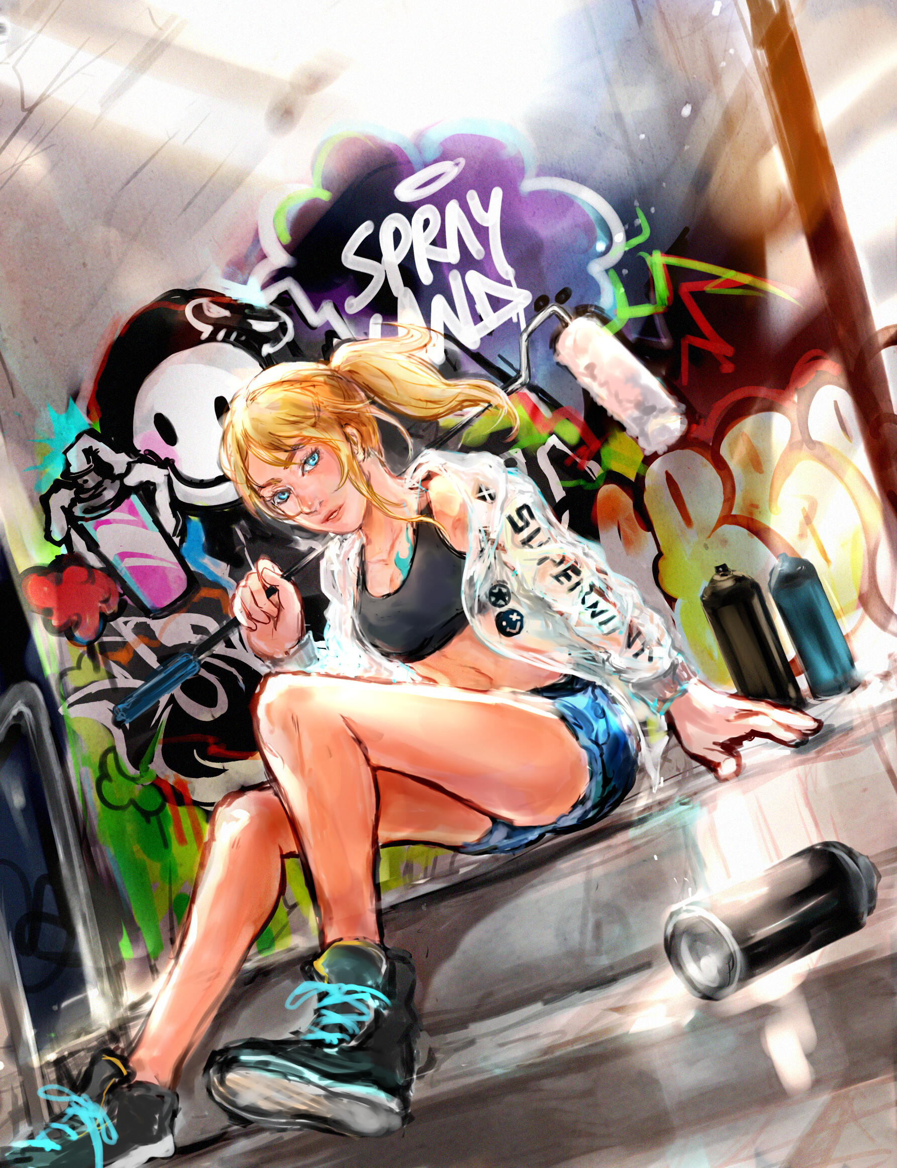 ArtStation - Spray Land