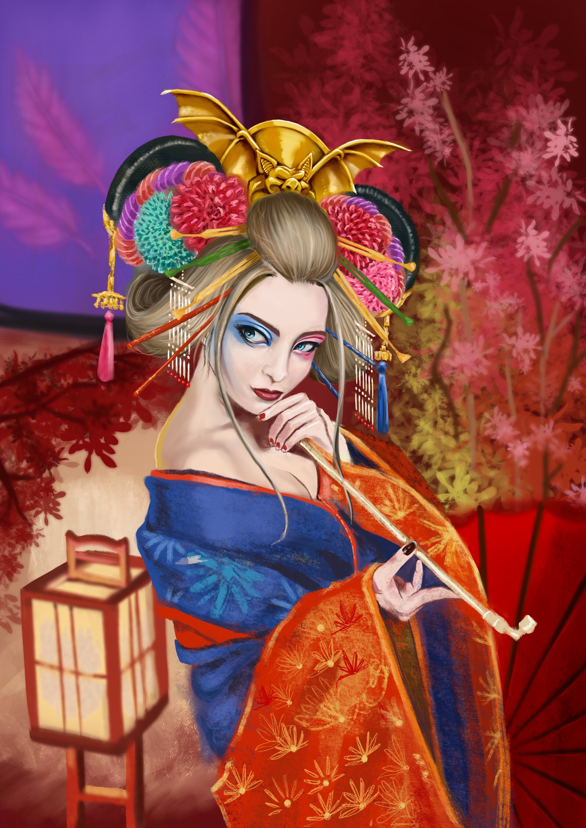 ArtStation - Harley Geisha