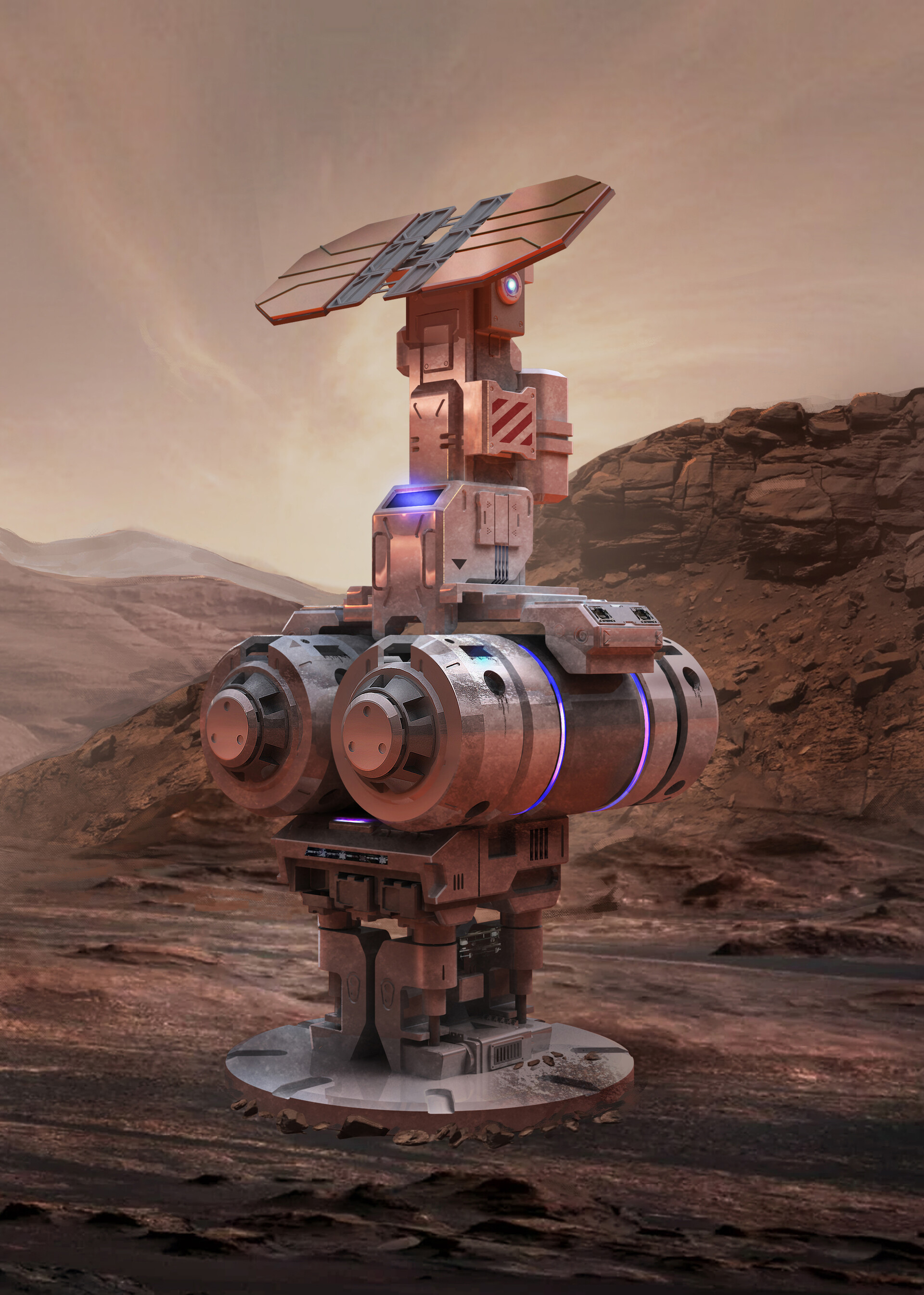 ArtStation - Mars energy module NFT