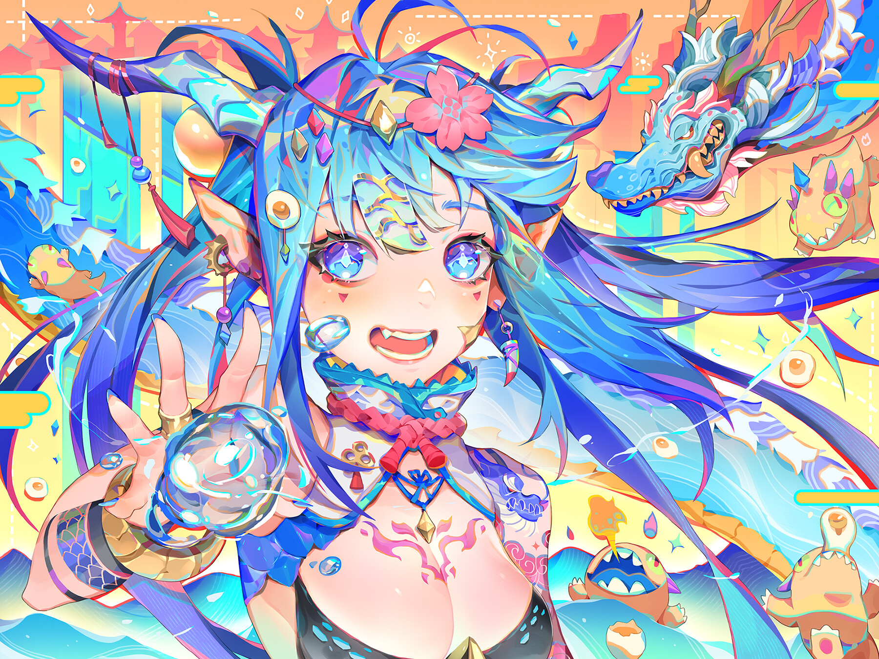 ArtStation - Seiryu Yokai