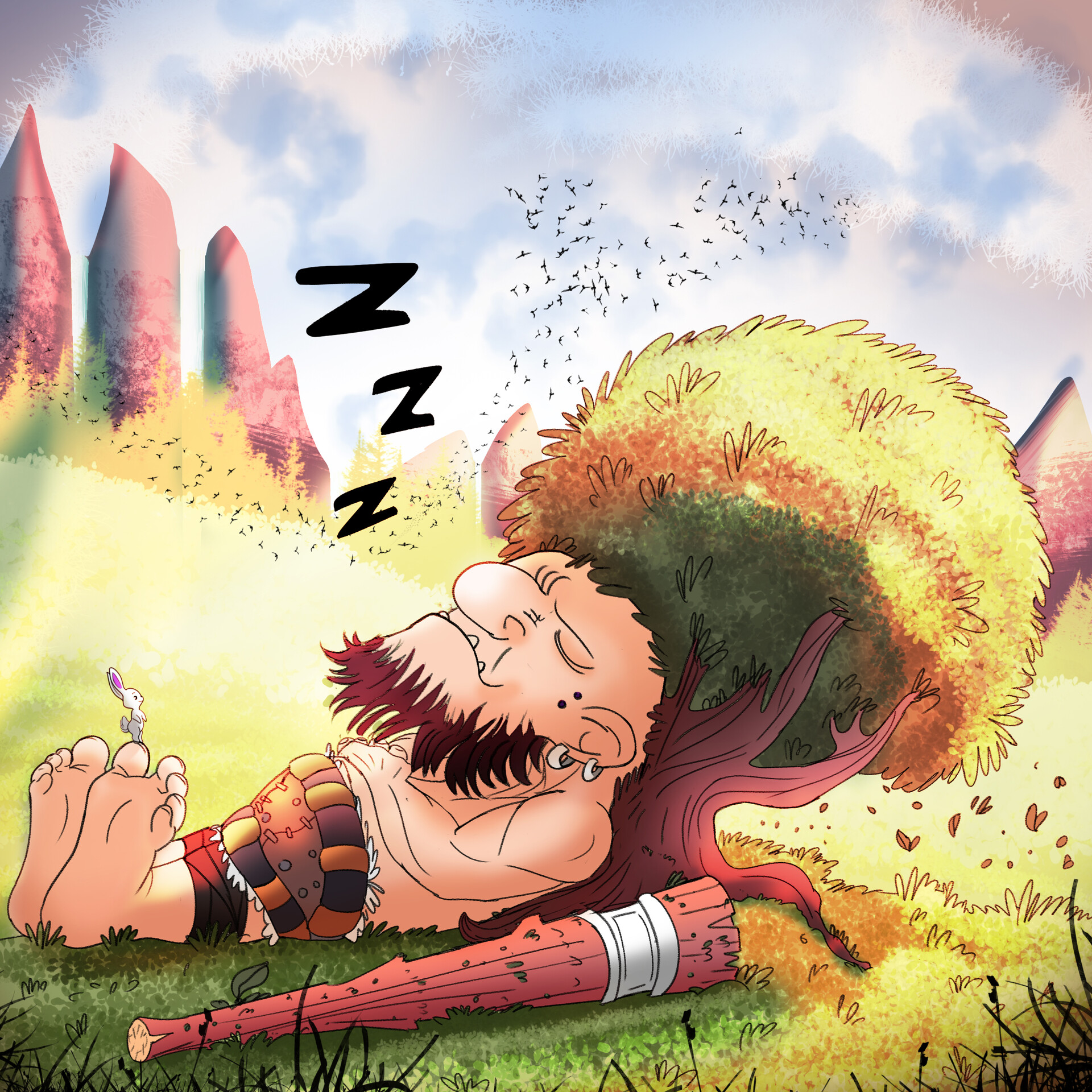 ArtStation - Cute Giant character design