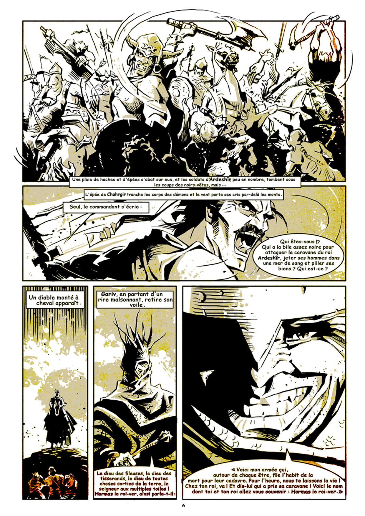 ArtStation - ARDESHIR (A Persian comic book)