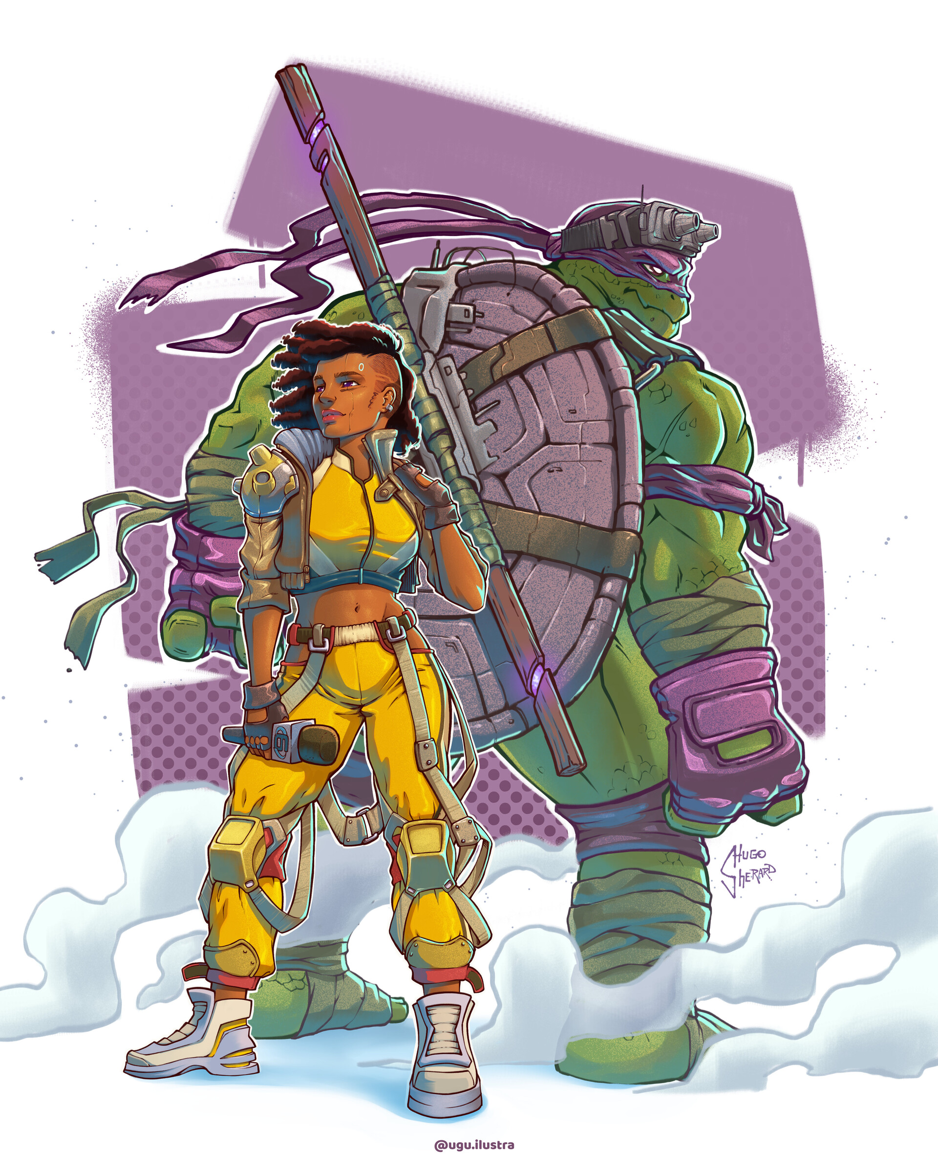 Tmnt Donatello And April
