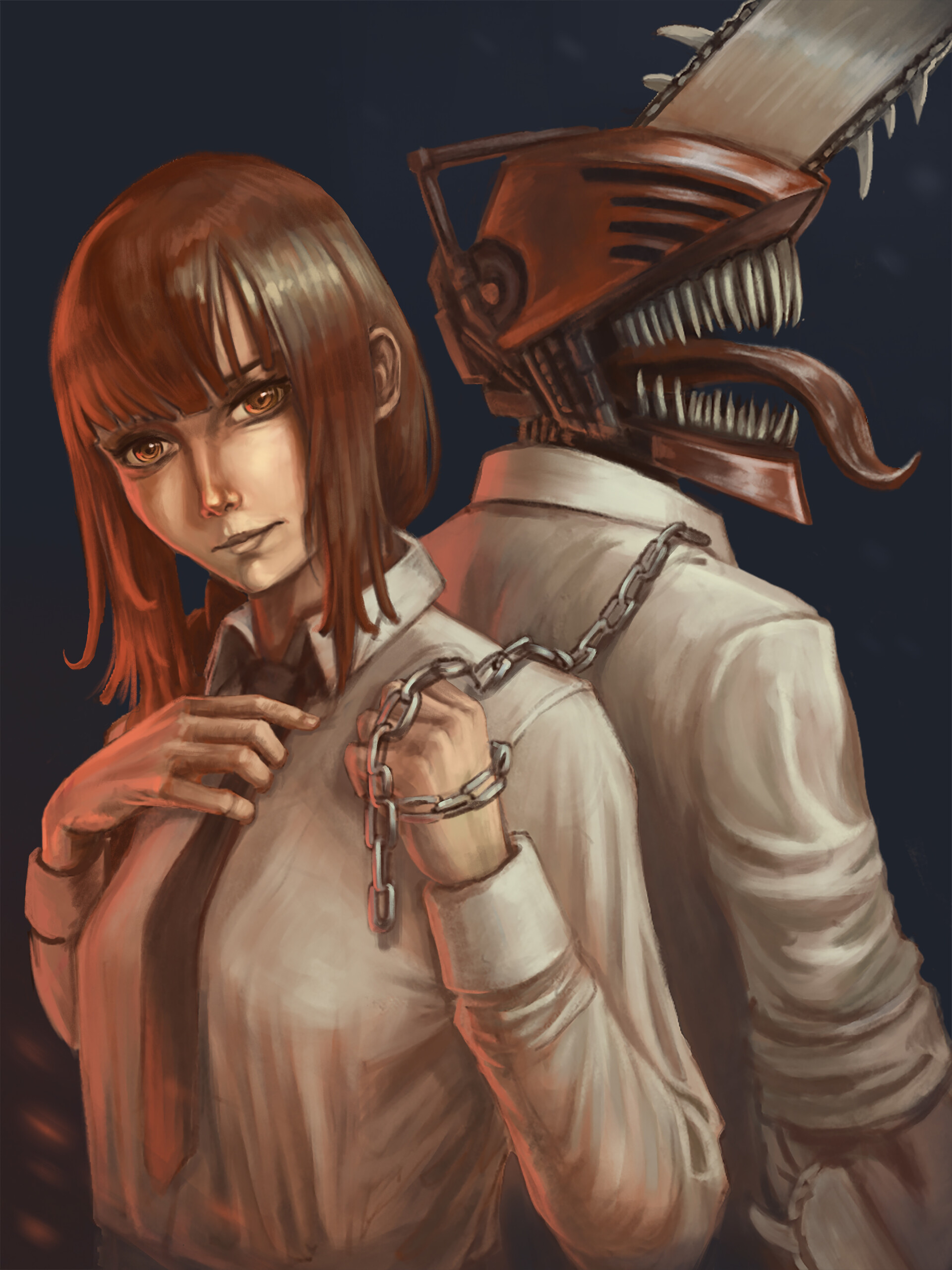 ArtStation - Chainsaw man fanart