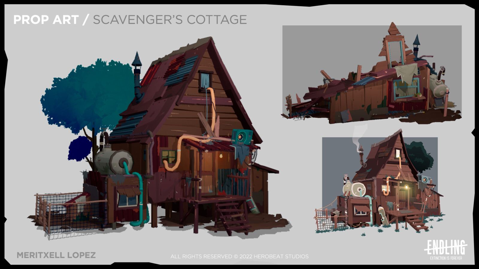 Meri L - Endling: Extinction is Forever - Prop Art