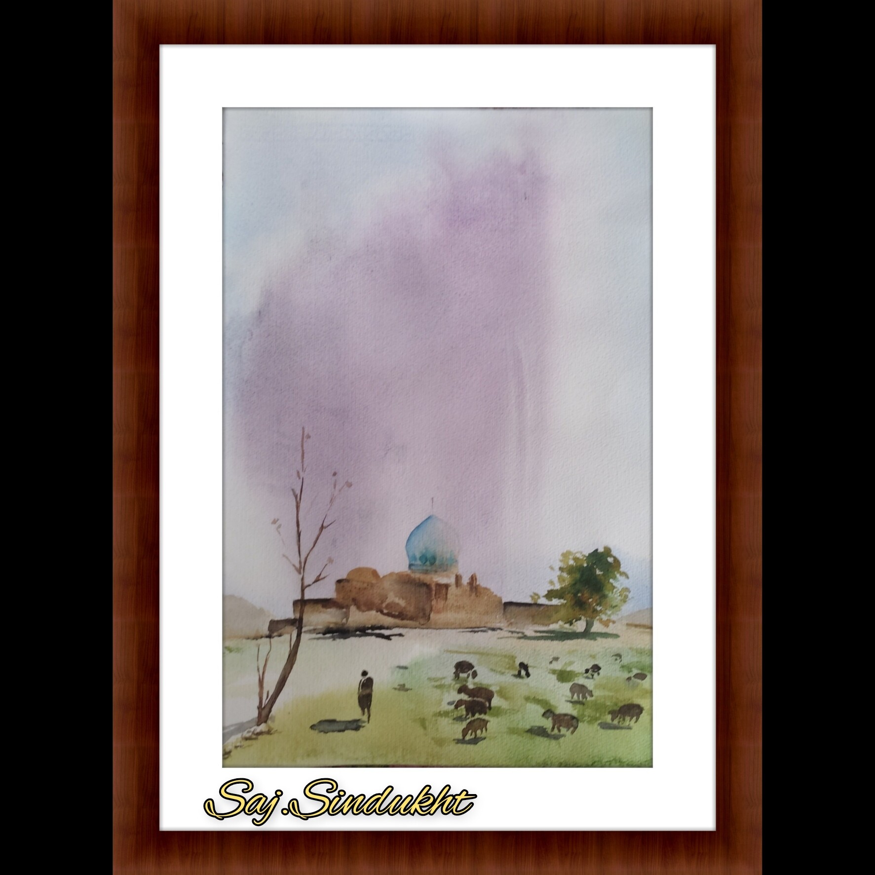 ArtStation - Watercolor saj.sindukht