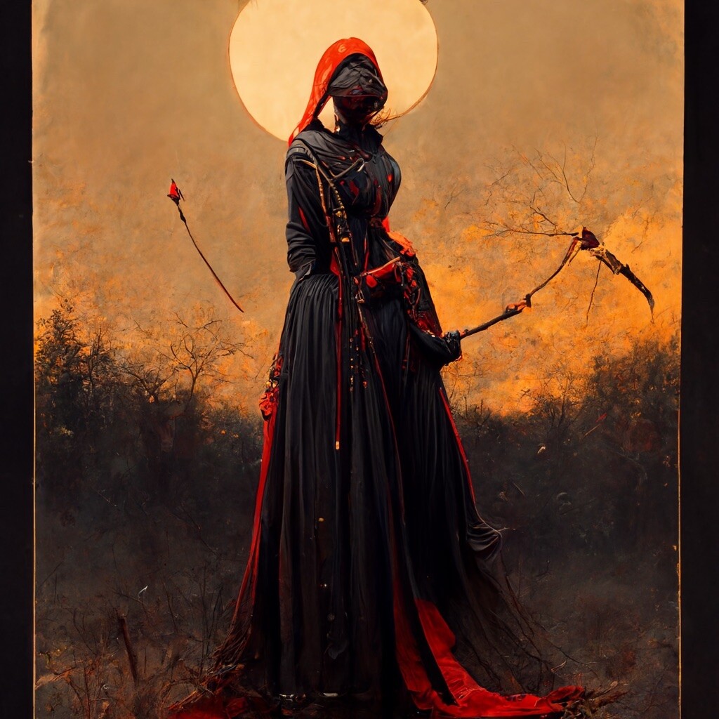 ArtStation - Necromancer woman medieval world