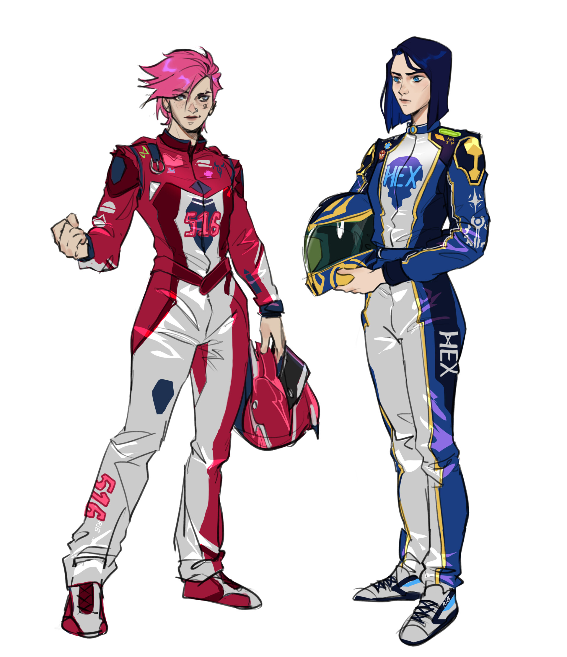 ArtStation - Racing Rivals CaitVi