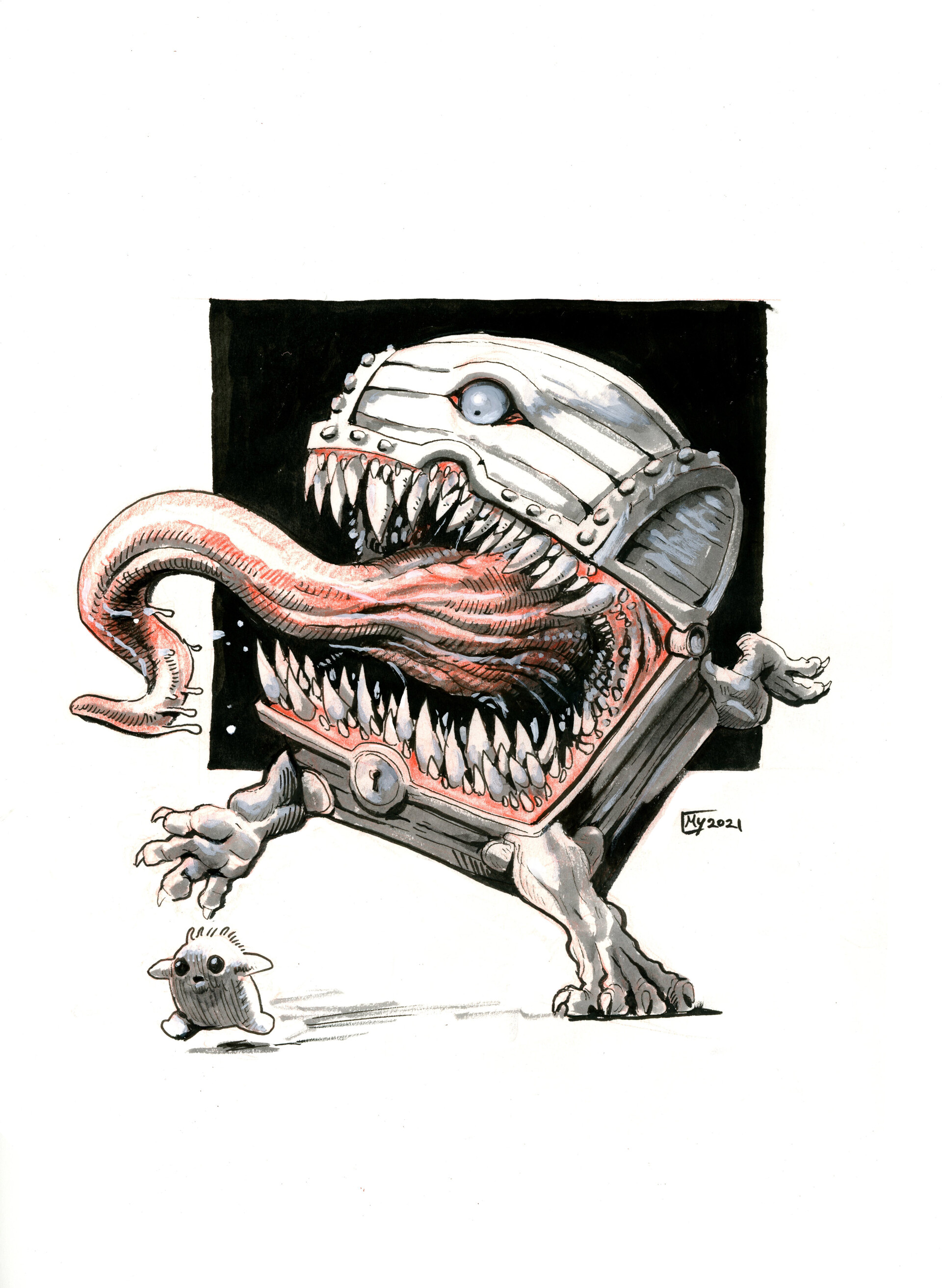 ArtStation - Hungry mimic