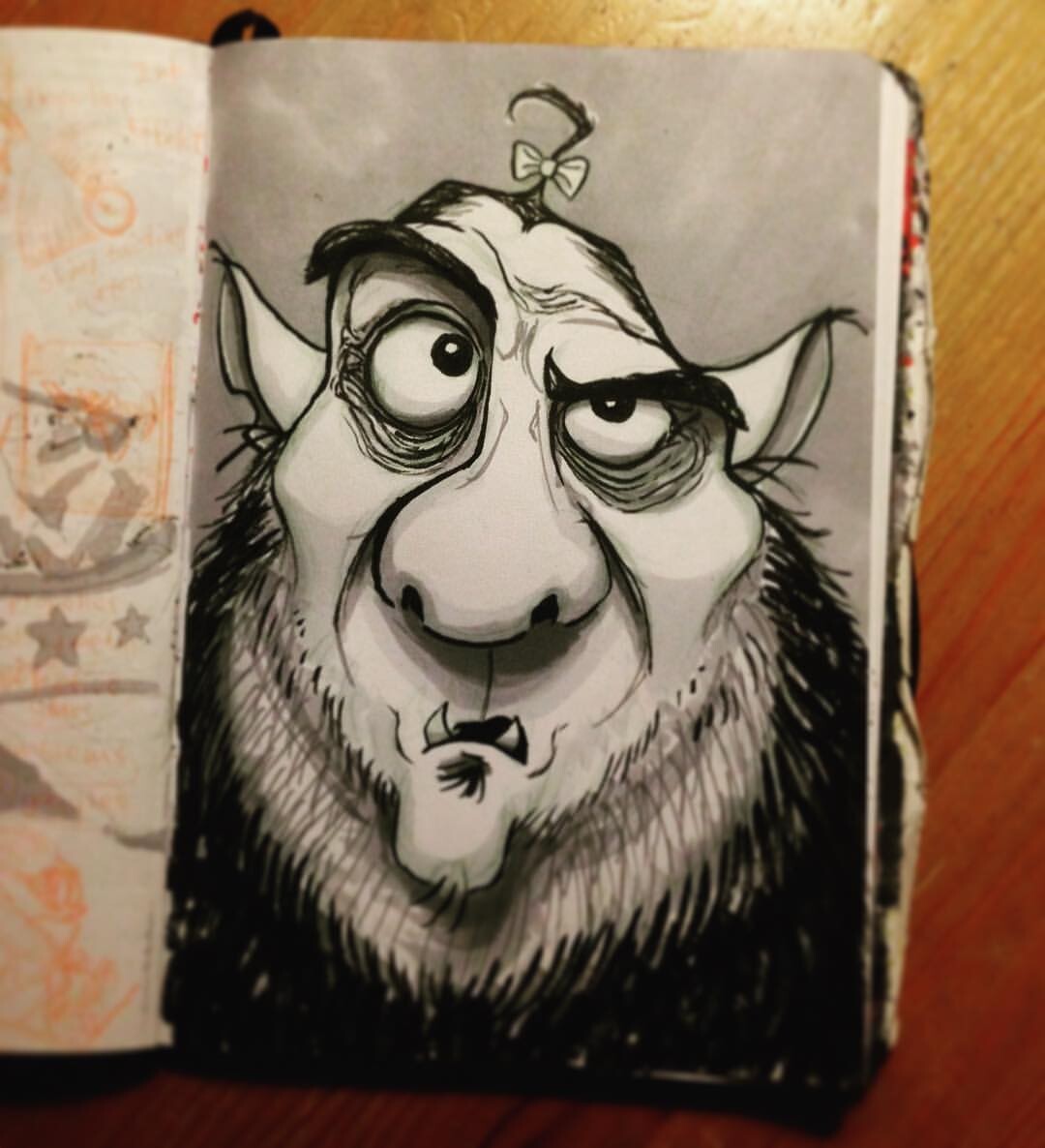 ArtStation - Bow Troll - Ink Day 7