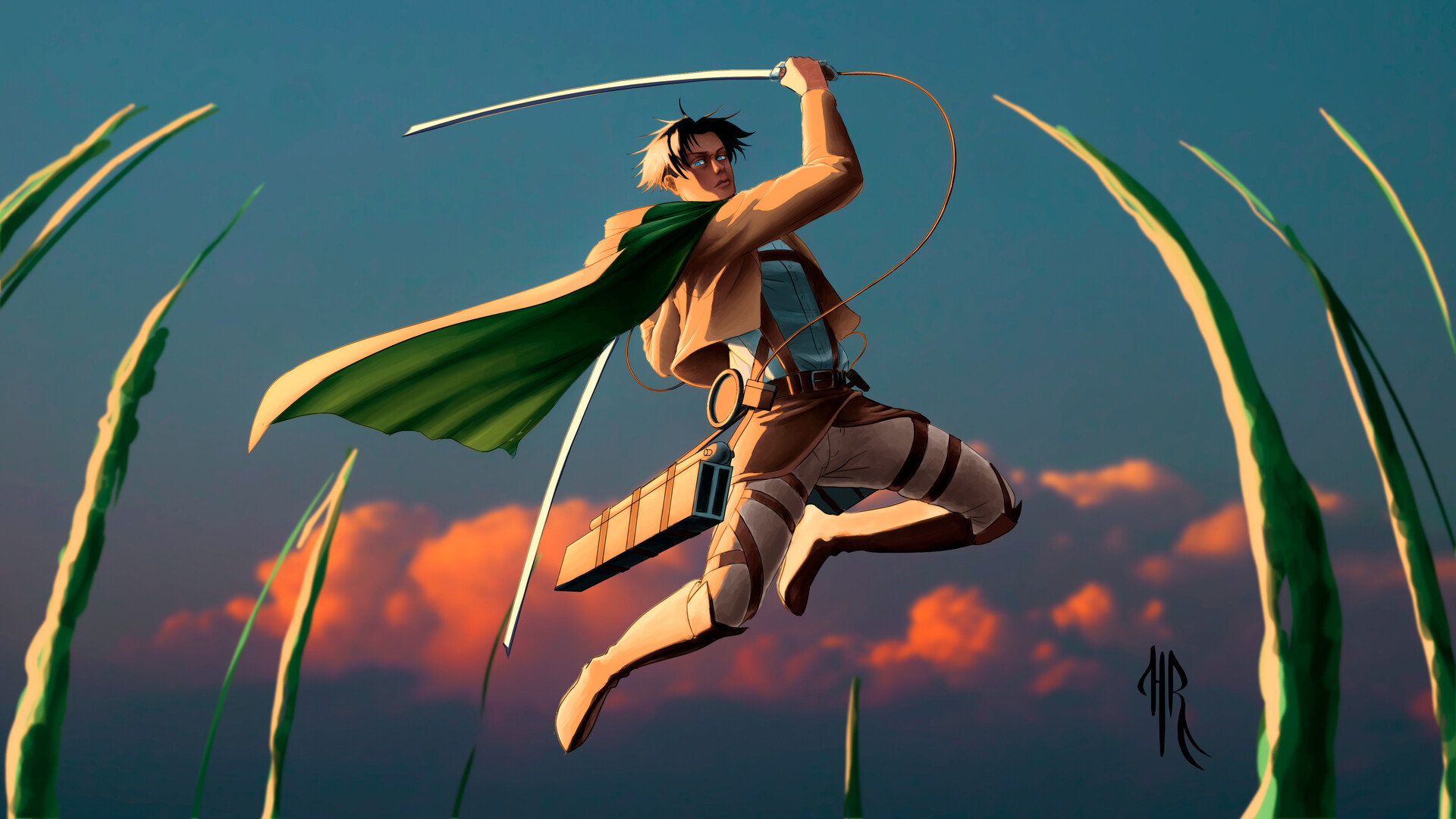 ArtStation - Captain Levi - Portrait