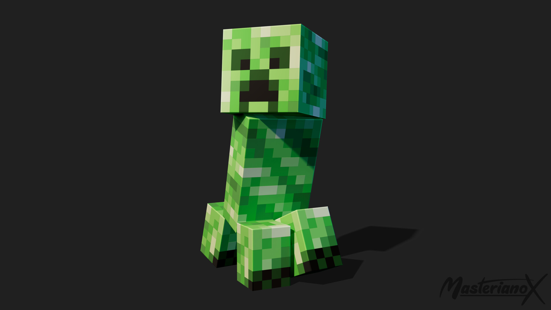 ArtStation - Creeper Retexture
