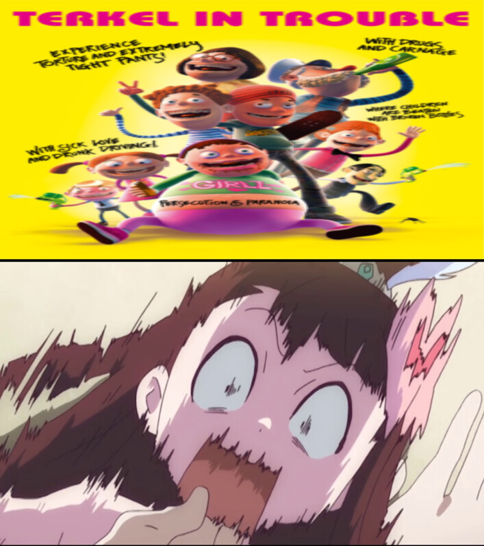 ArtStation - Akko Reaction to Terkel in Trouble