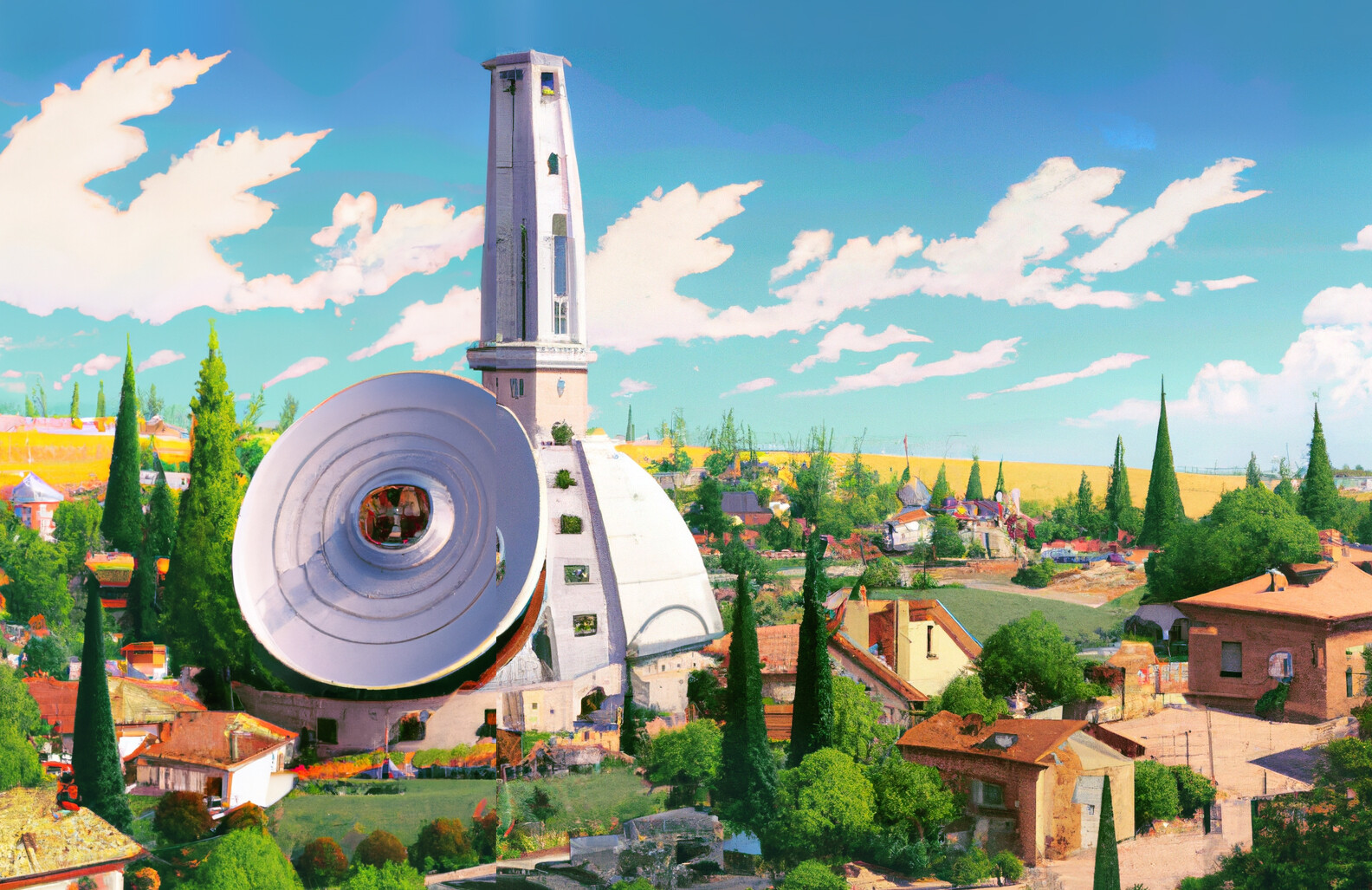 ArtStation - Anime Landscape Castle Research 2