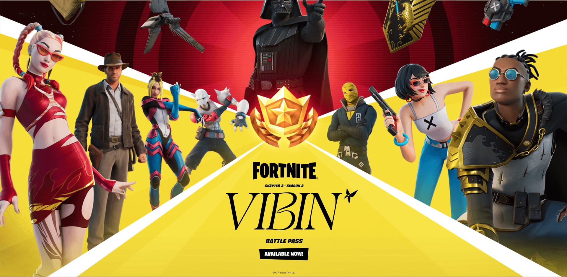 Mark Lavania - FORTNITE : Characters Promo Art