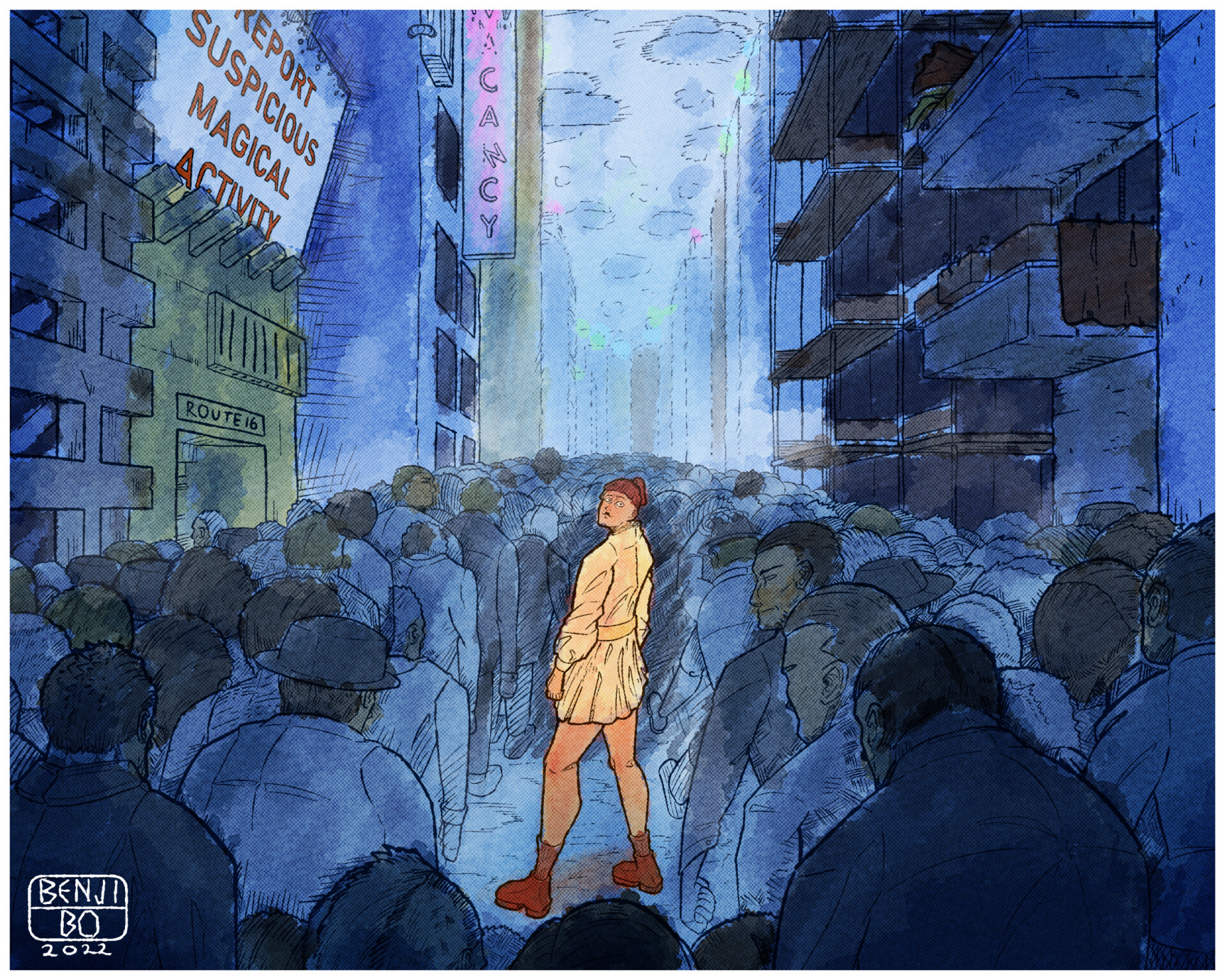 ArtStation - Forbidden Magic - Concept for Comic Project