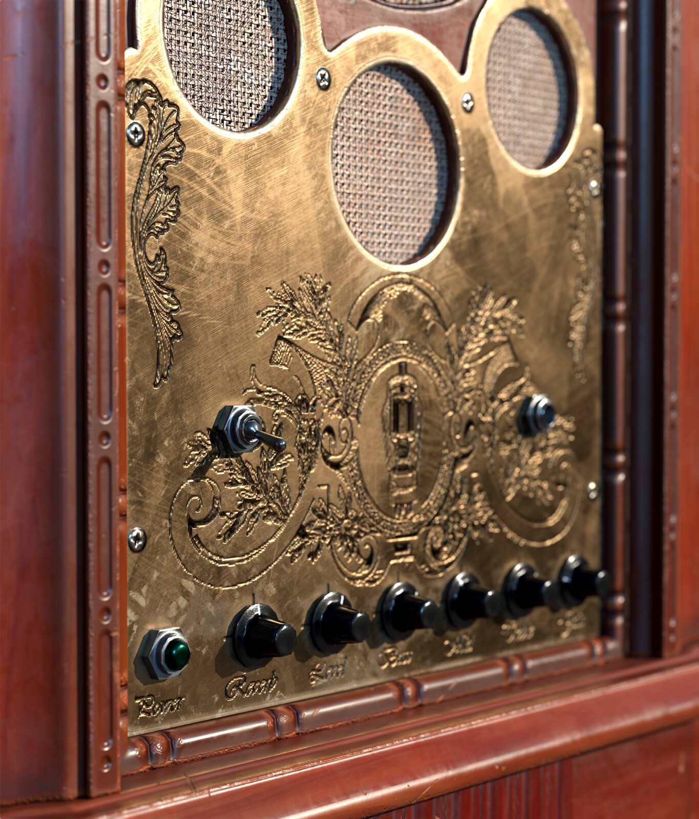 Alexander Dziabchenko - Steampunk Vacuum Tube Guitar Amp