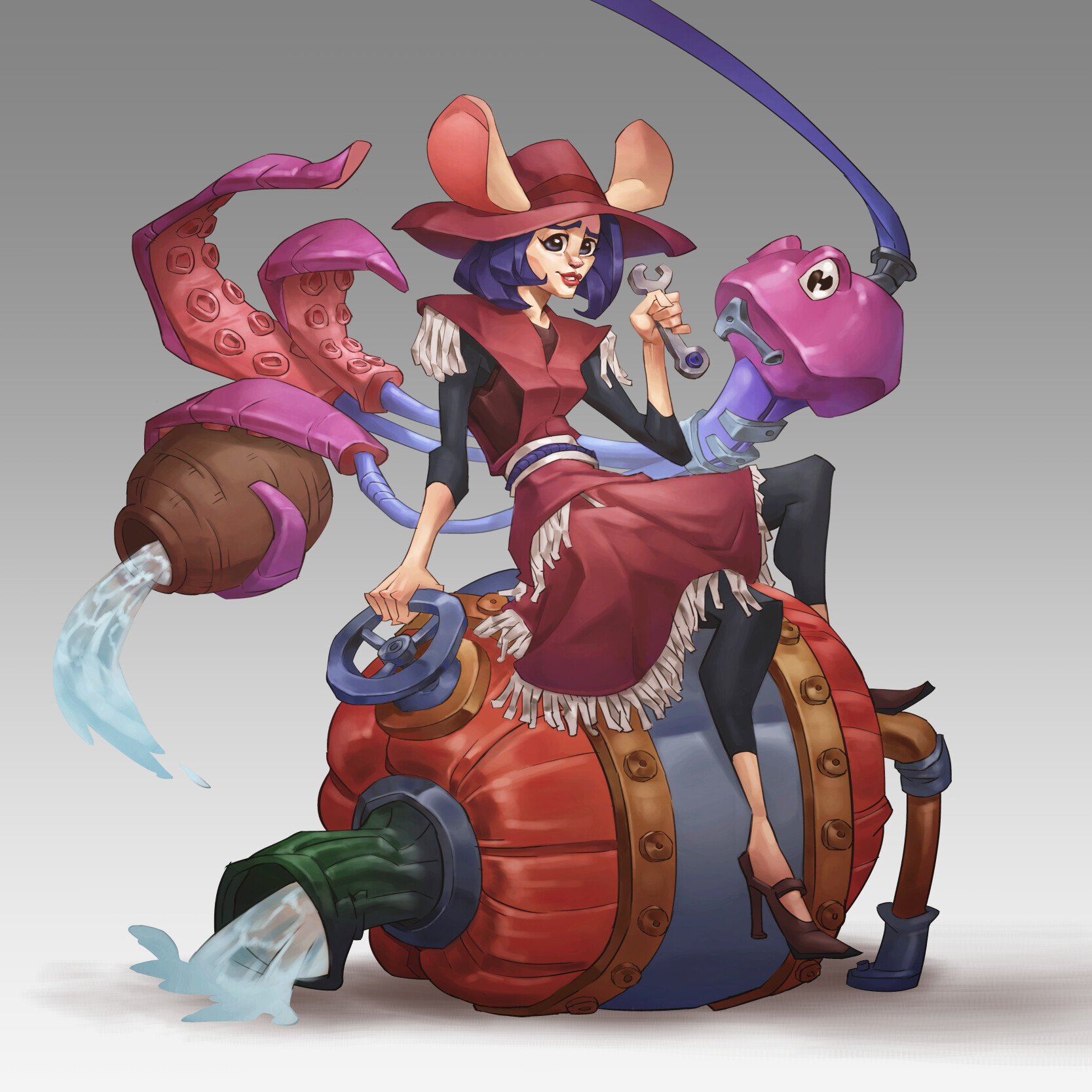 ArtStation - Rat Girl