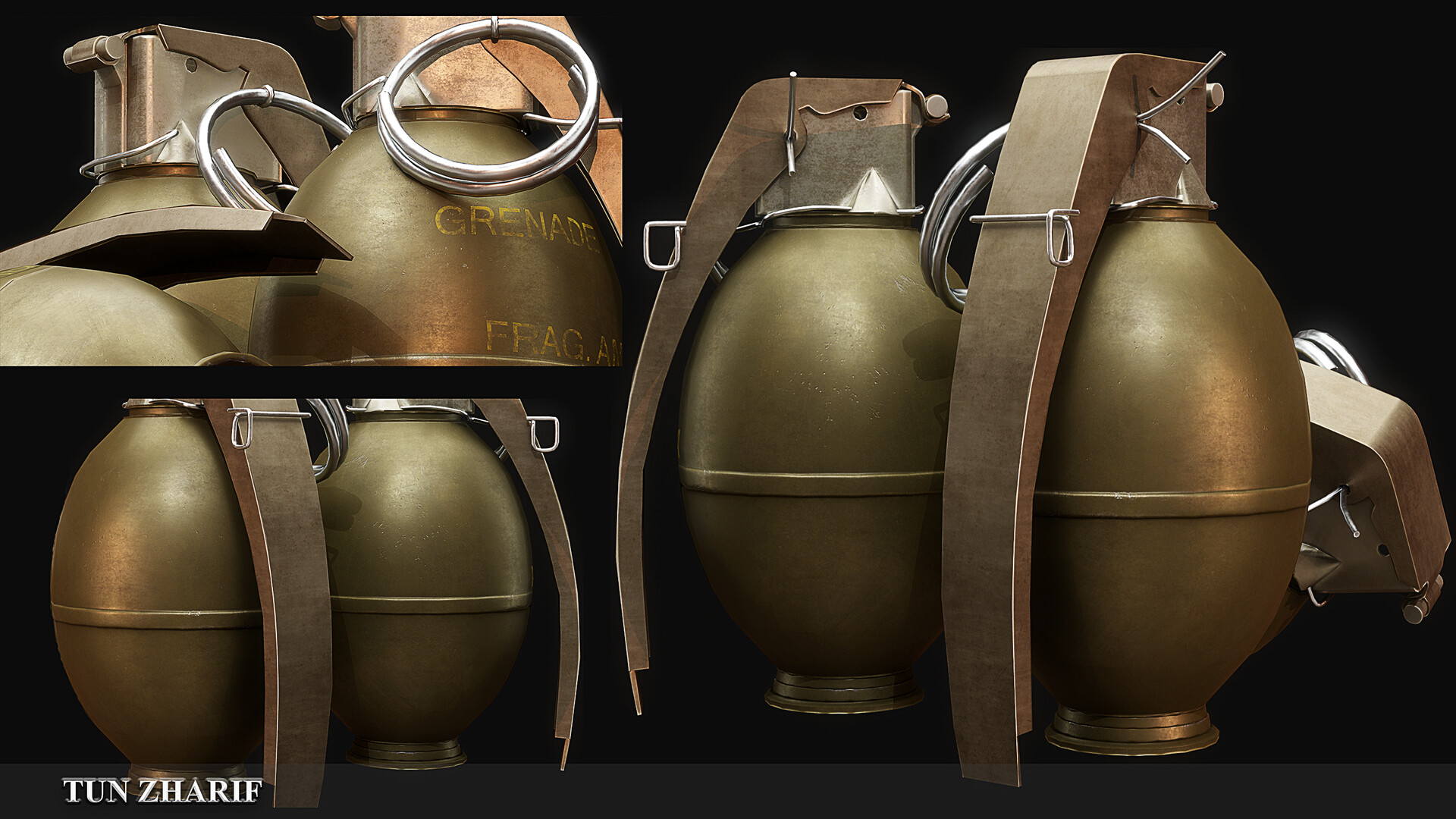 Tun Zharif - M51 Grenade