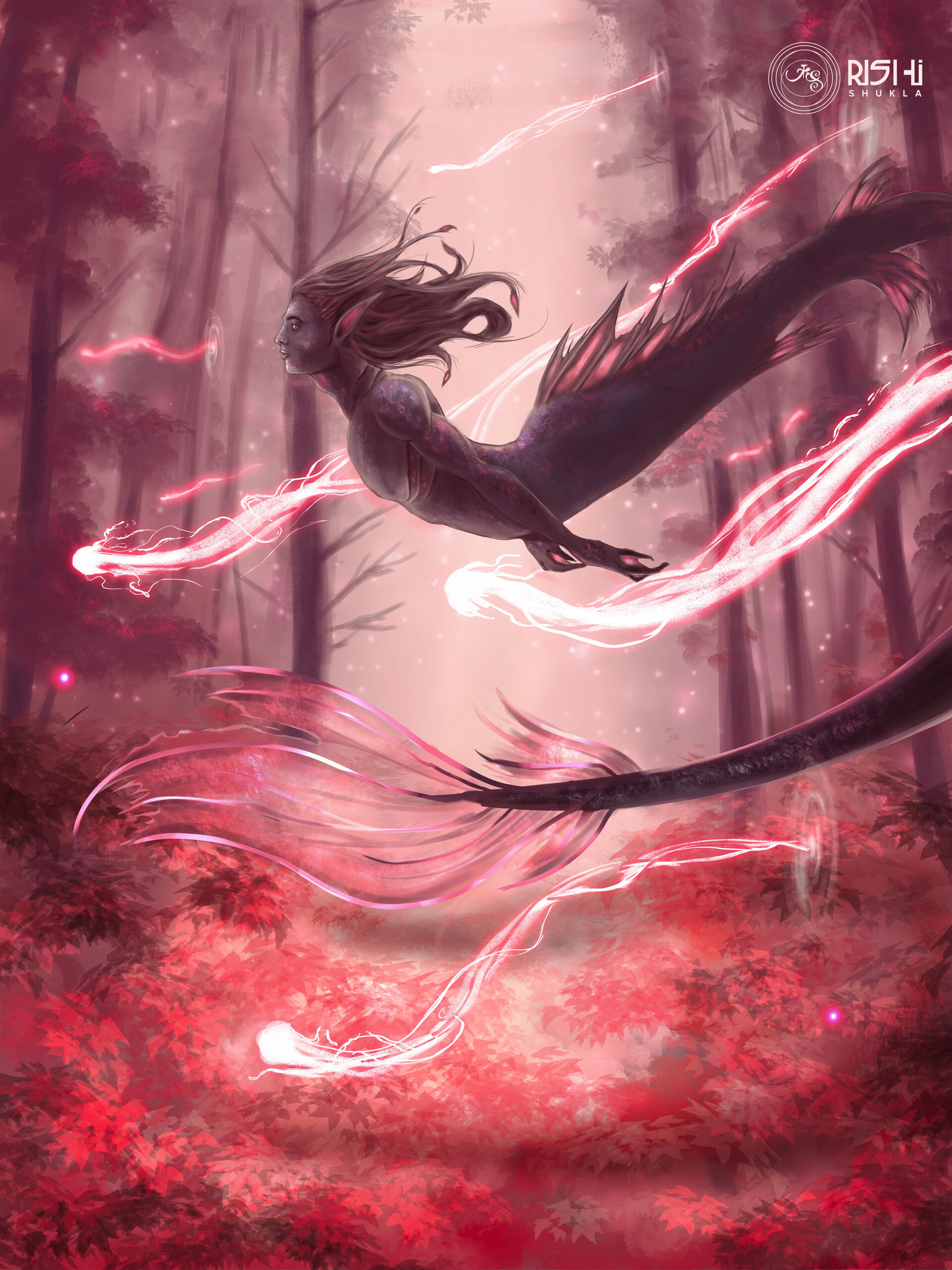 ArtStation - Forest Mermaid