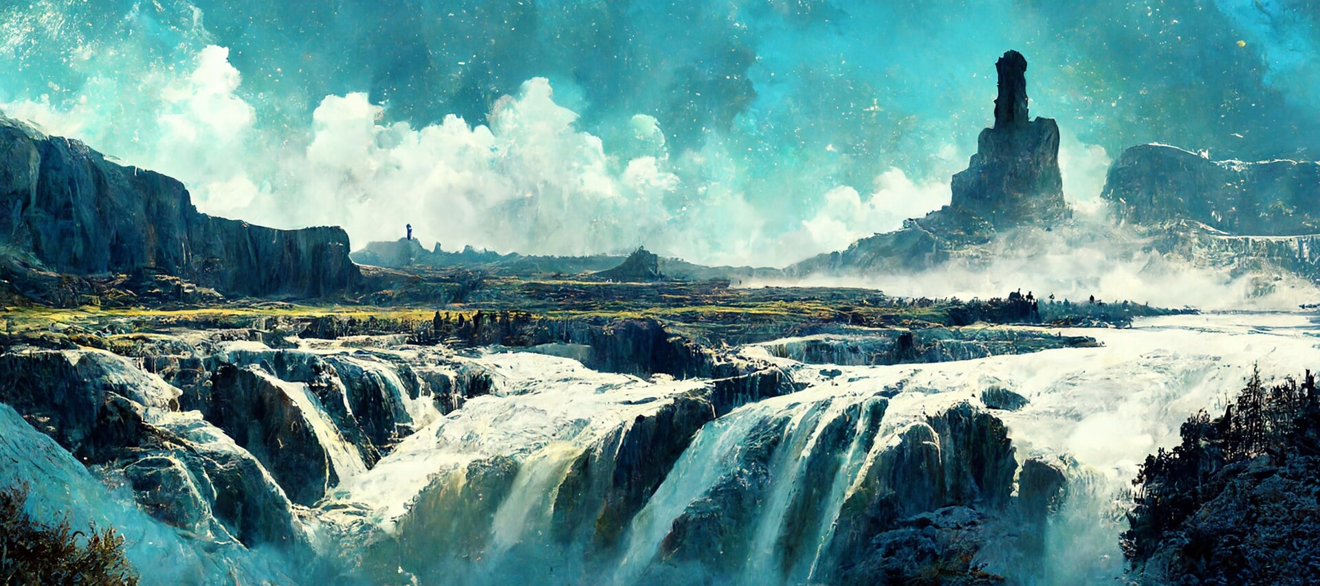 ZC - MidJourney AI Experiment - Planet Uncharted