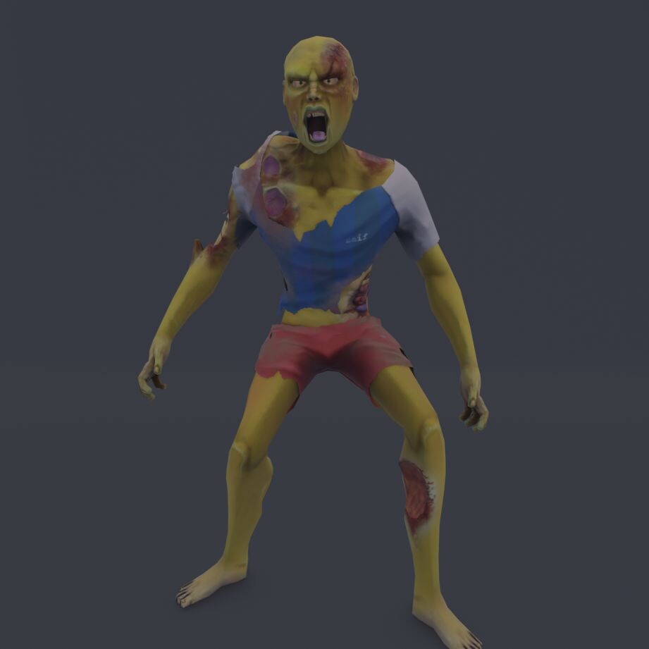 ArtStation - Stylized Zombie