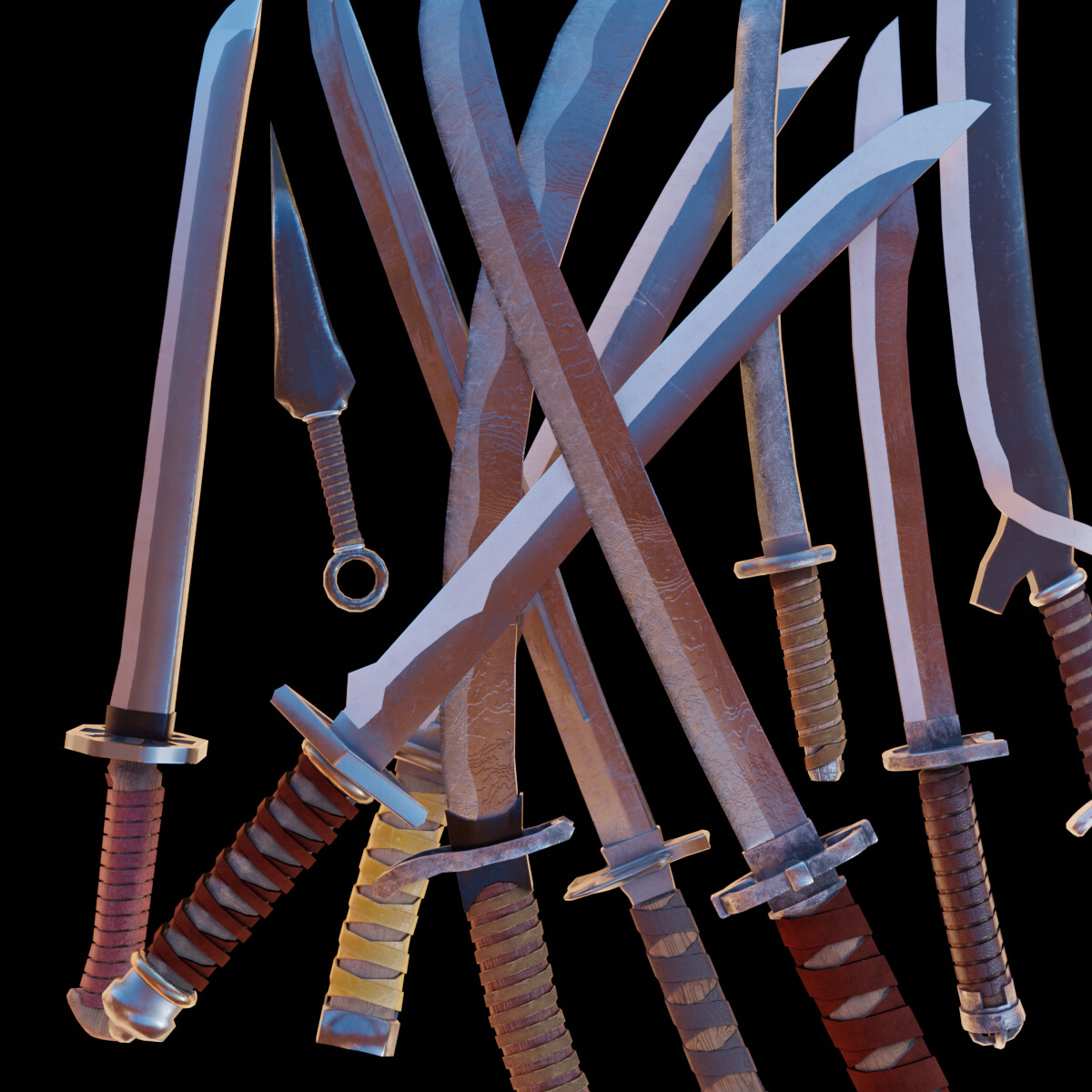 Burak BALCI - Asian Medieval Sword Pack