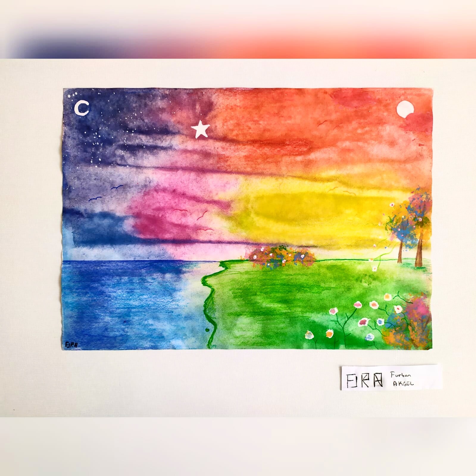 ArtStation - Rainbow palette