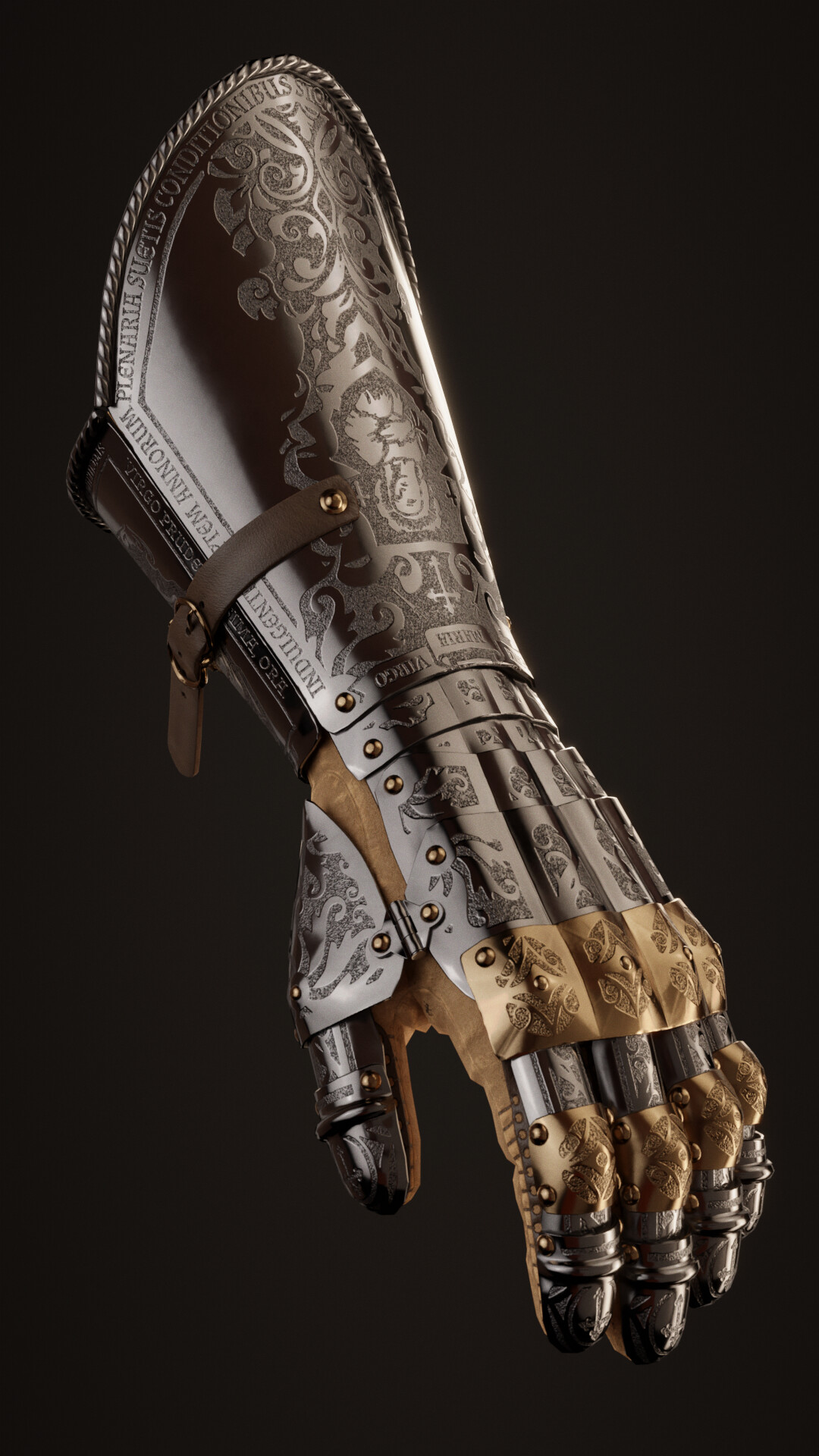 Piotr Walczuk - Ceremonial Gauntlet of the Holy Knight of Saint Mary ...