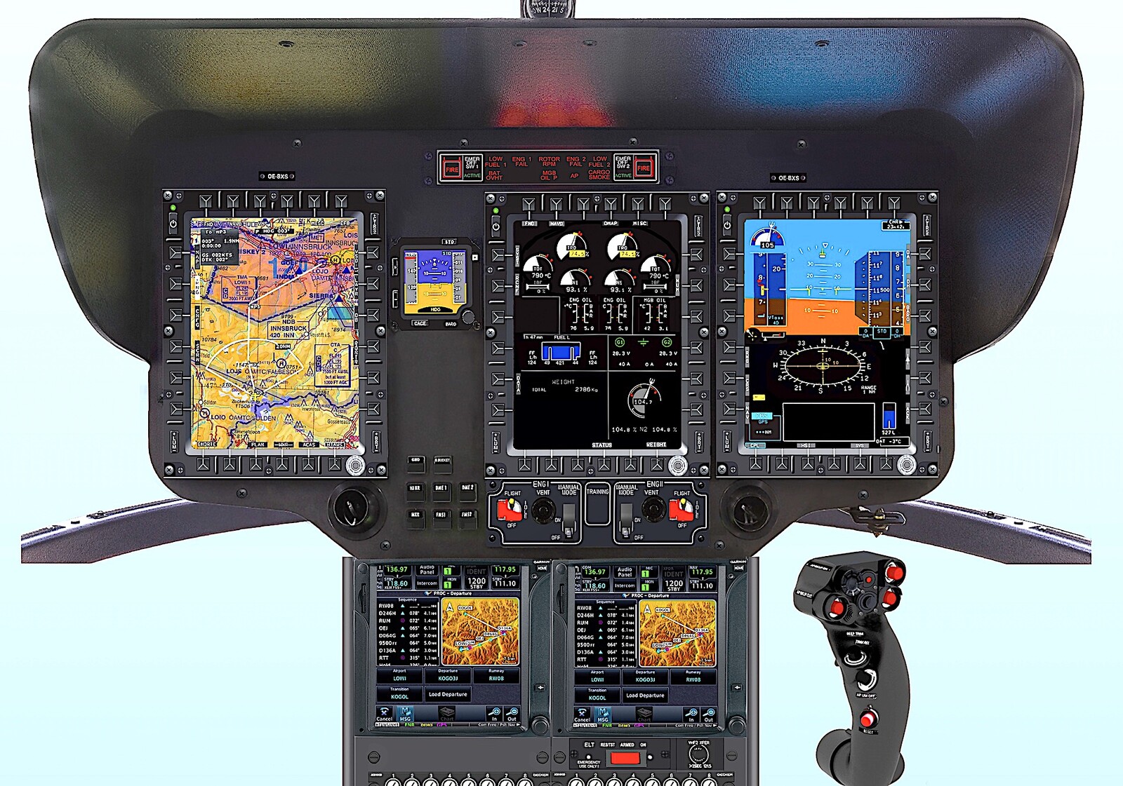 Cutaway art and prints - Cockpits of Aircraft and Helicopter
