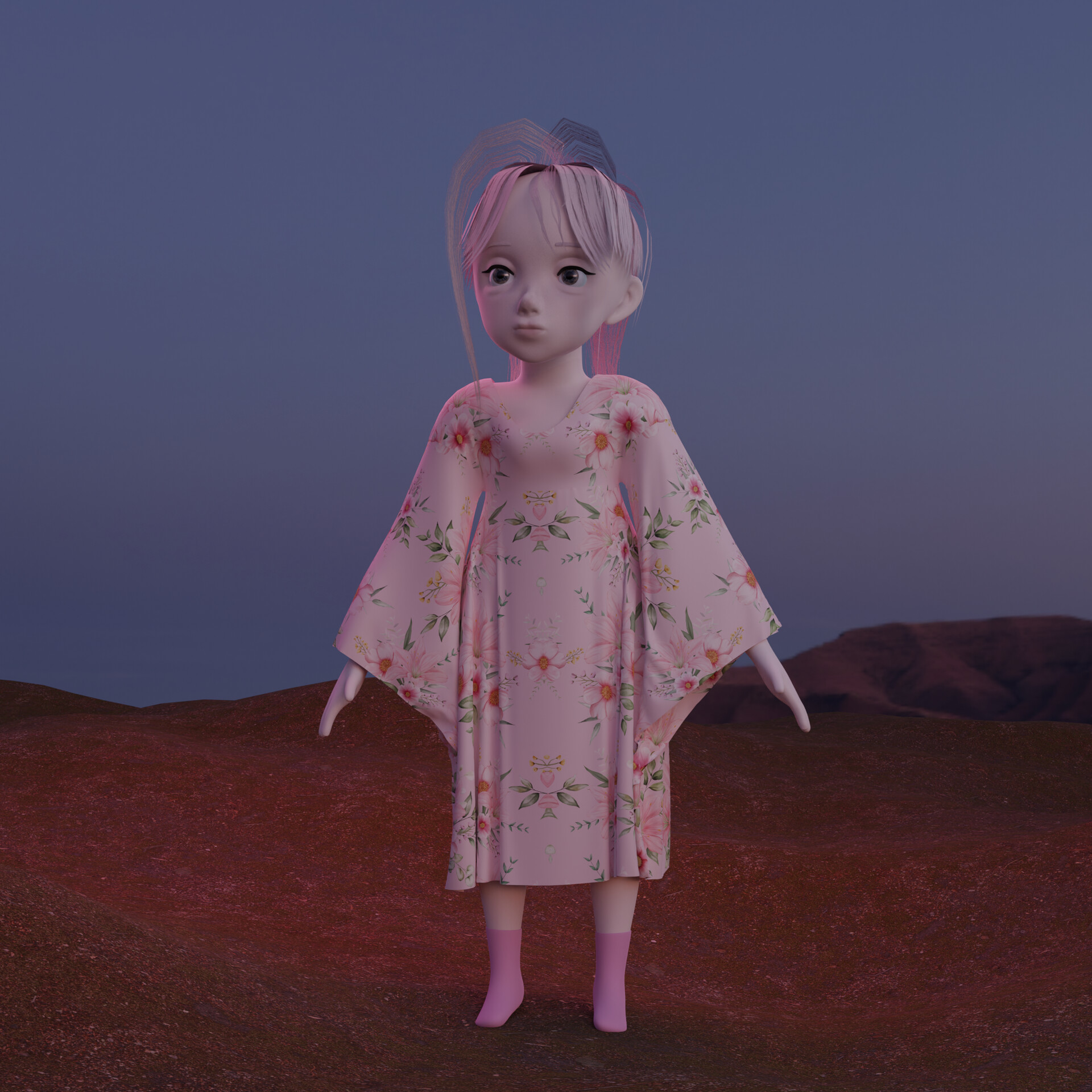 ArtStation - Sakura anime character