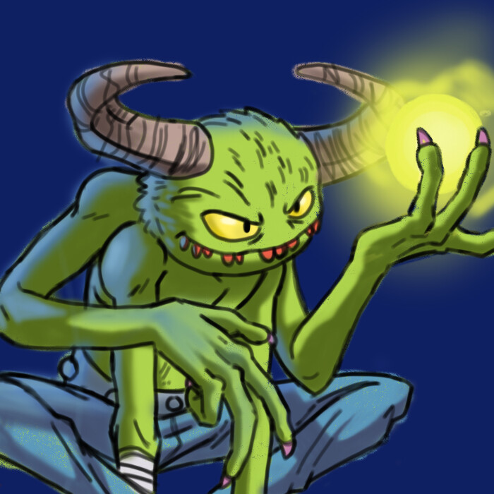 ArtStation - monster power