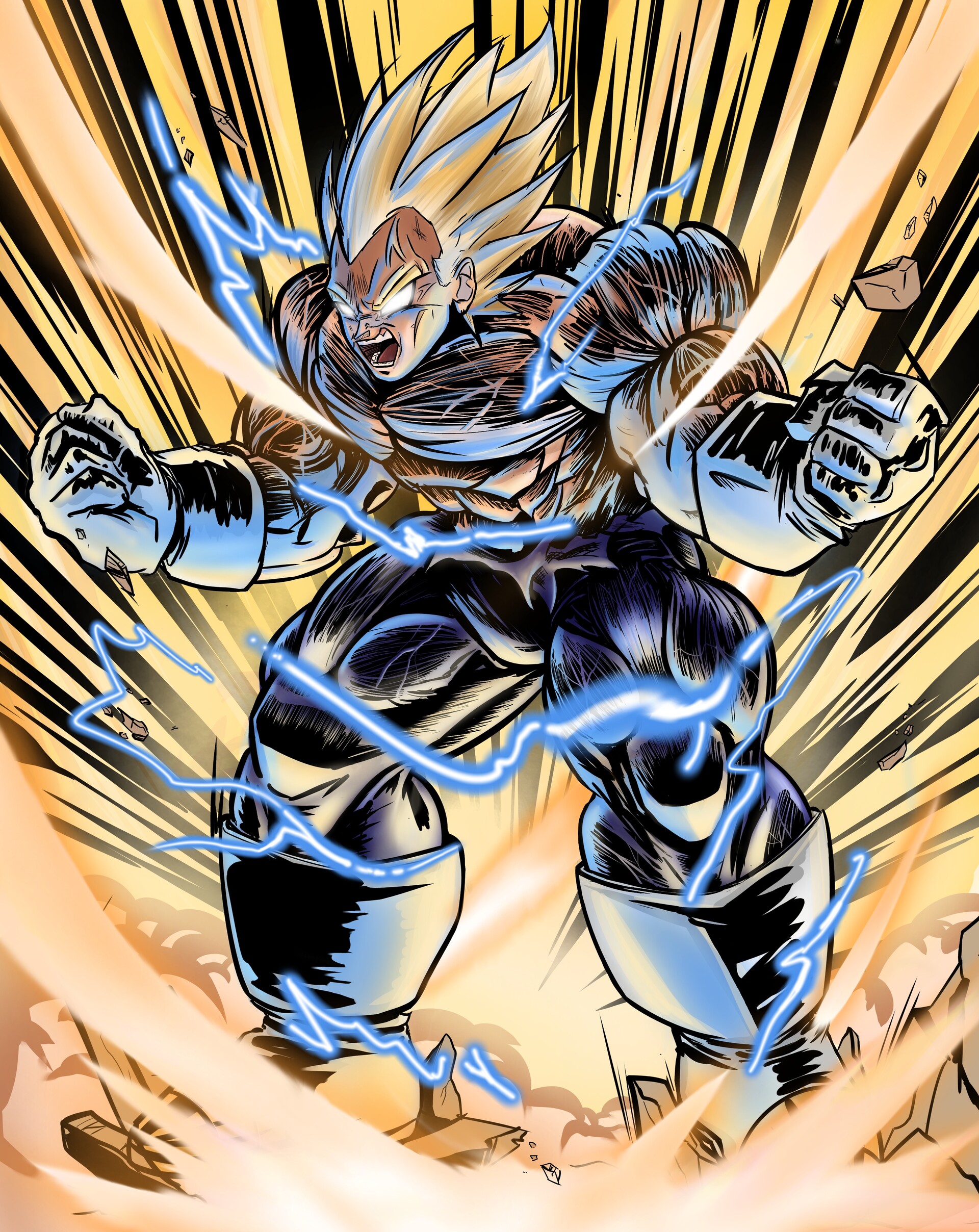 ArtStation - super vegeta