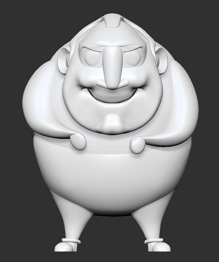 ArtStation - Mr Greedy - Character Blockout