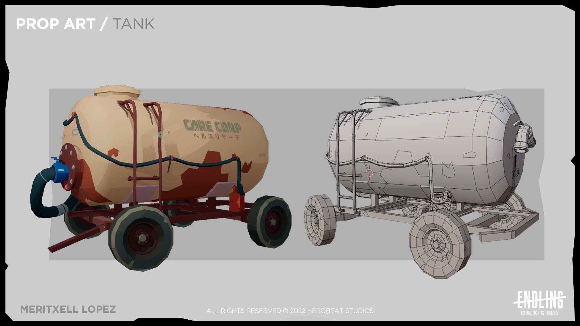 Meri L - Endling: Extinction is Forever - Prop Art