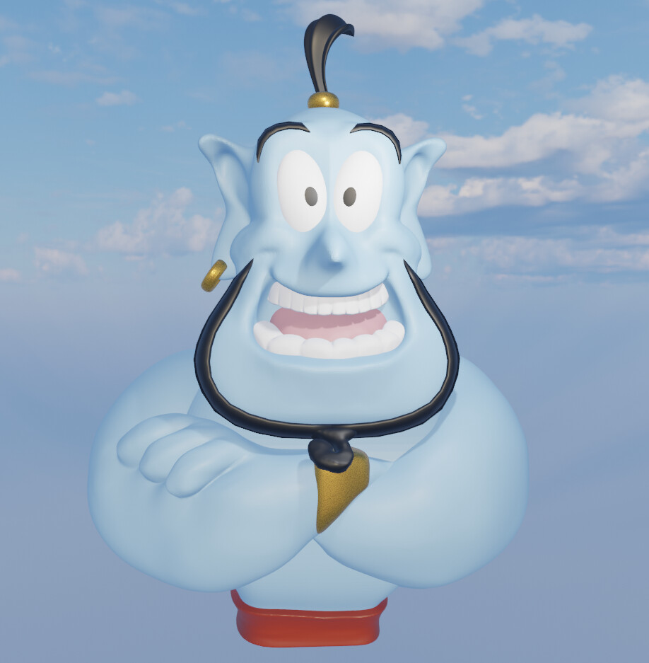 ArtStation - Alladdin Genie