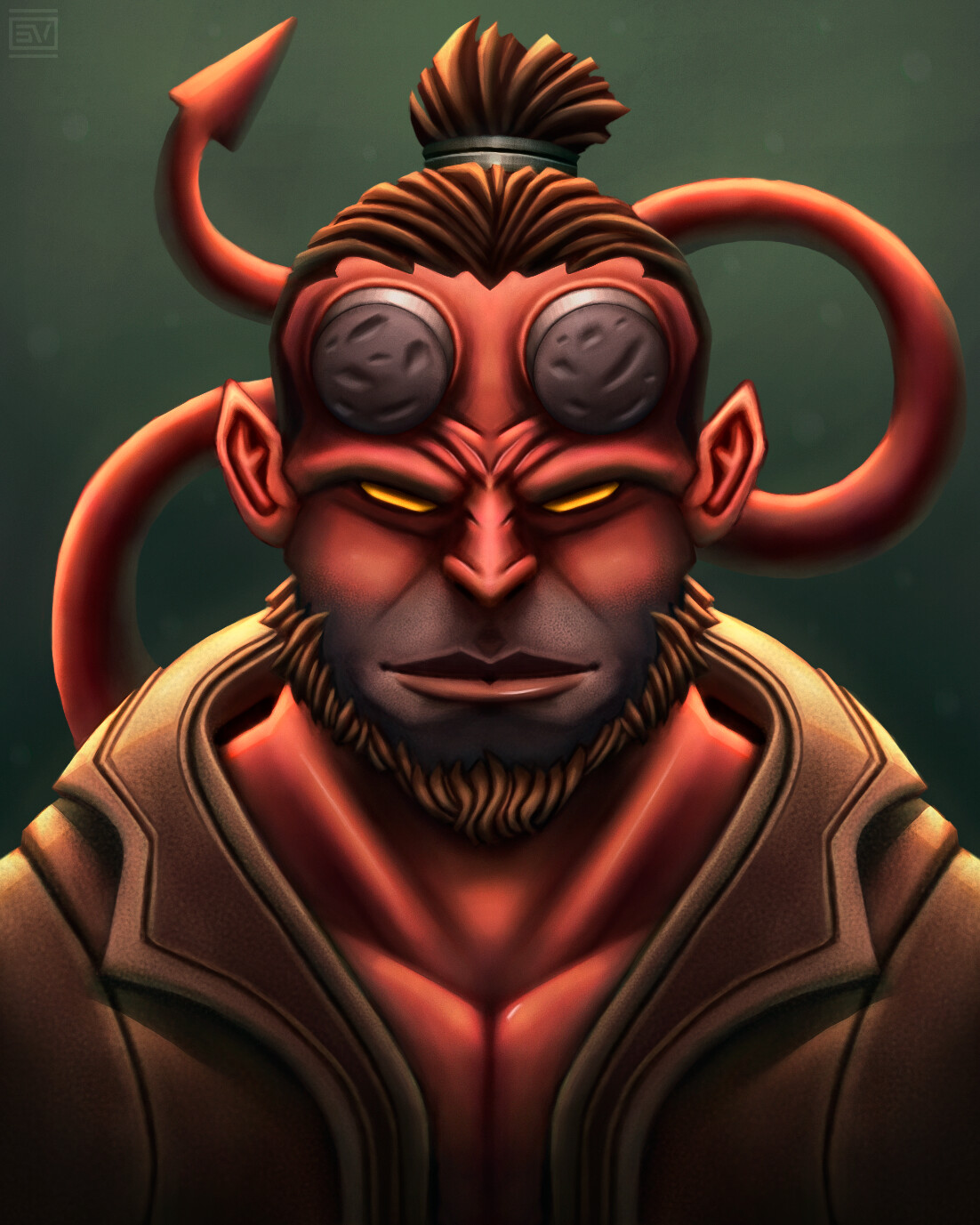 ArtStation - Hellboy Fanart