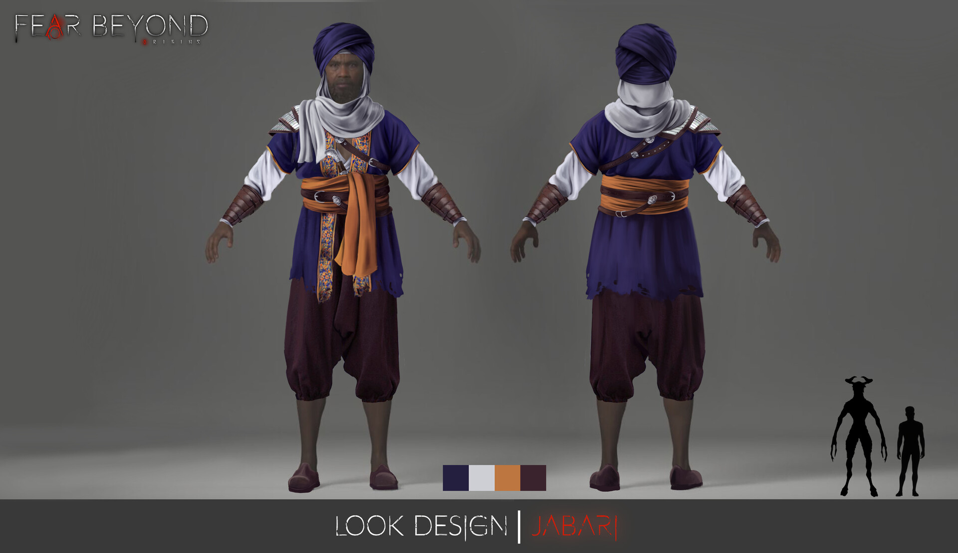 Lorenzo Barsottelli - Fear Beyond Character Design: Jabari