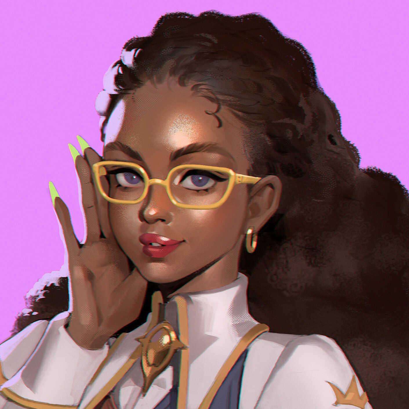 Sora Kim - Magical school uniform